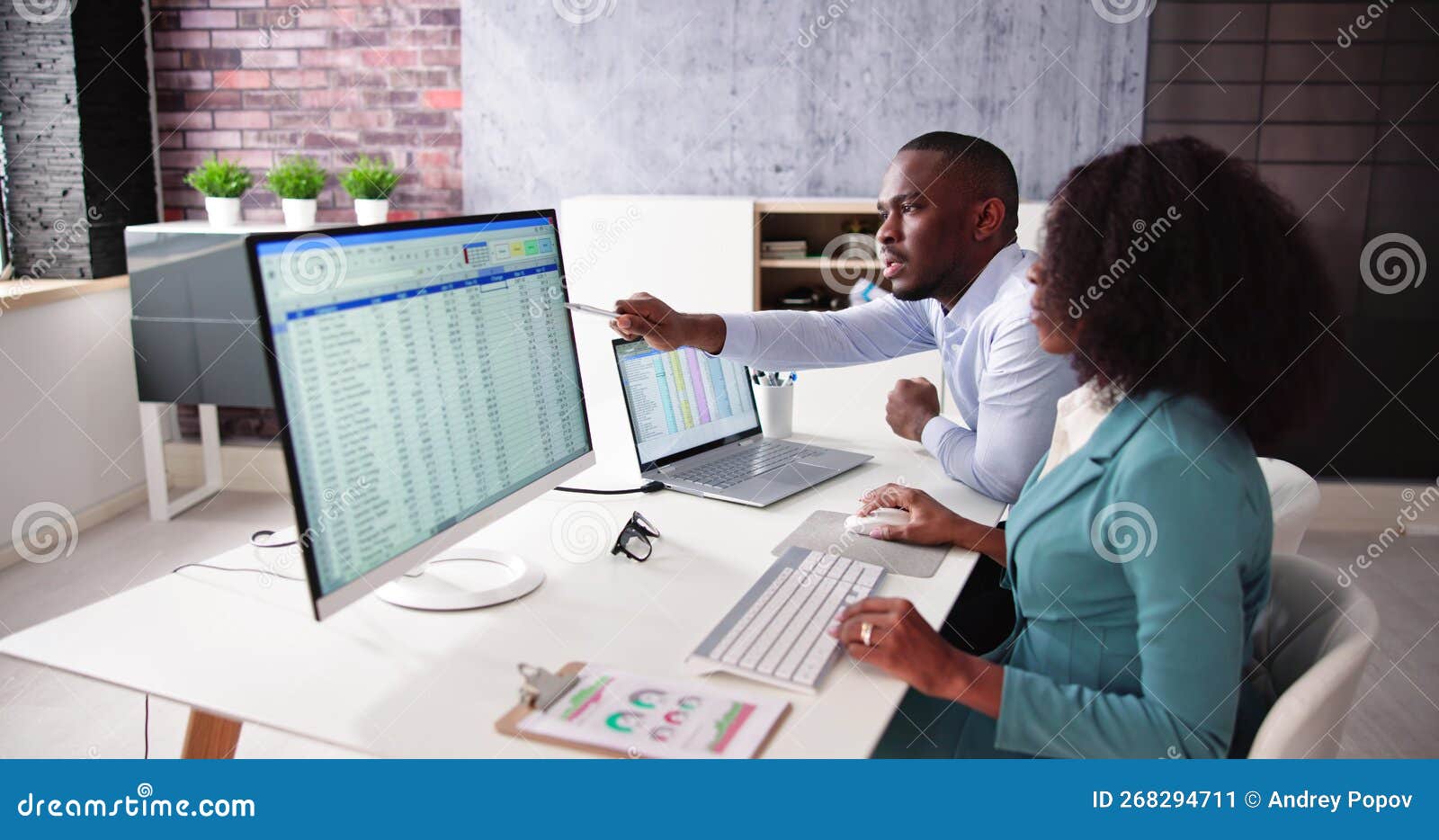 Analyst Employee Working on Spreadsheet Stock Image - Image of chair ... Analyst Employee Working on Spreadsheet Stock Image - Image of chair ...