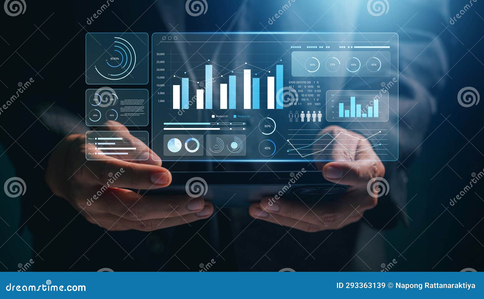 Analyst Works Using Business Analytics, Data Management System Create A ... Analyst Works Using Business Analytics, Data Management System Create A ...