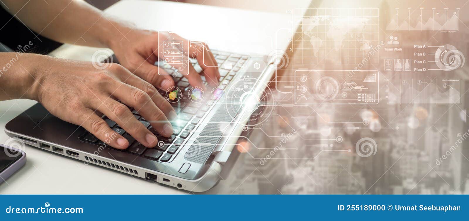 Analyst Works Using Business Analytics, Data Management System Create A ... Analyst Works Using Business Analytics, Data Management System Create A ...