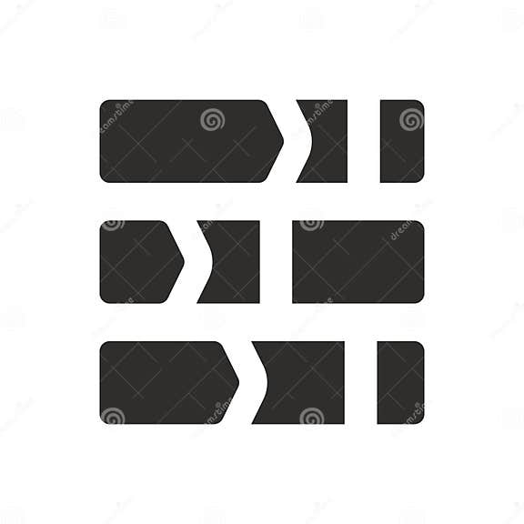Analytic bars level icon stock vector. Illustration of information ...