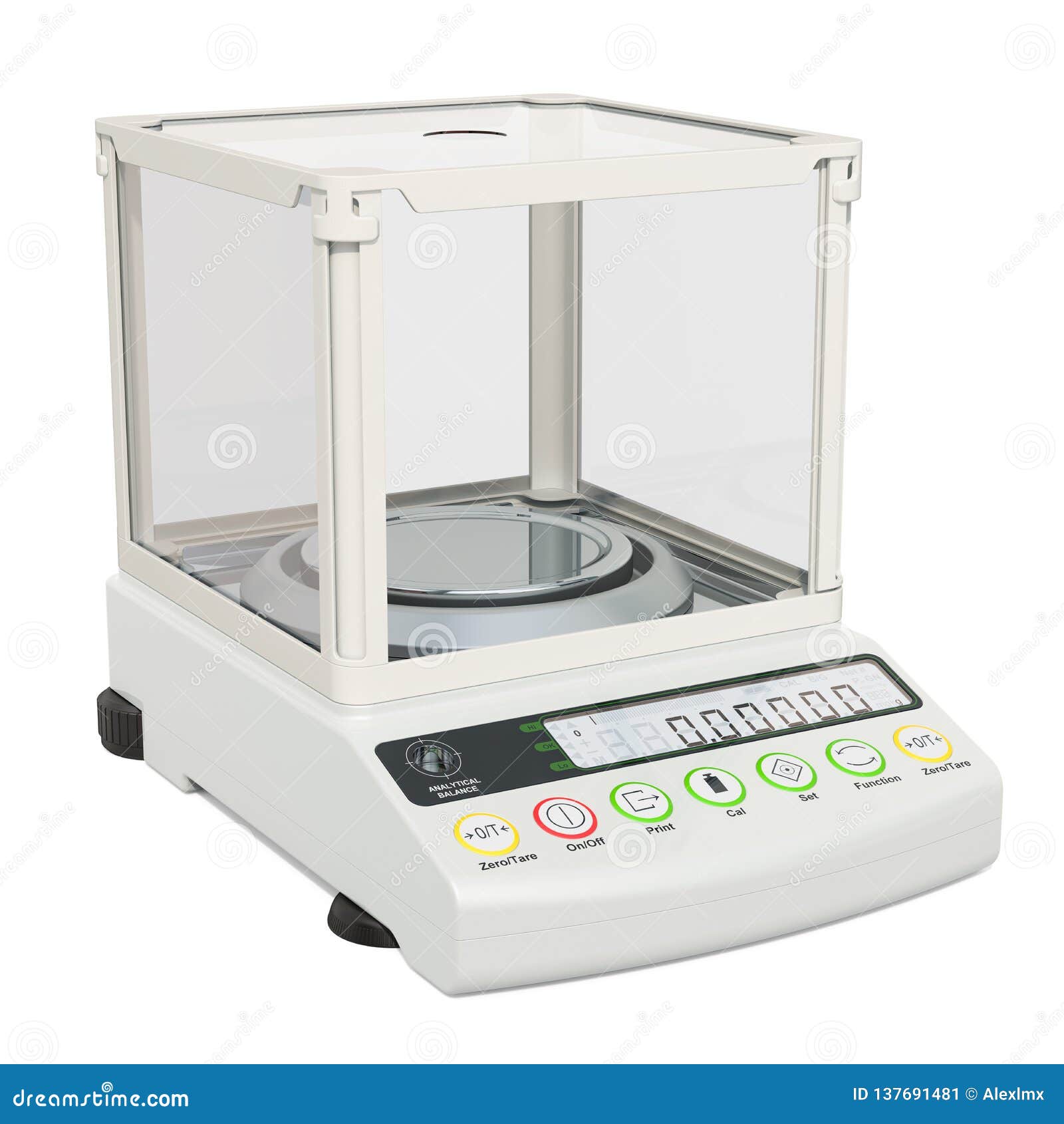 Lab Analytical Scale Vector Illustration | CartoonDealer.com #68854788