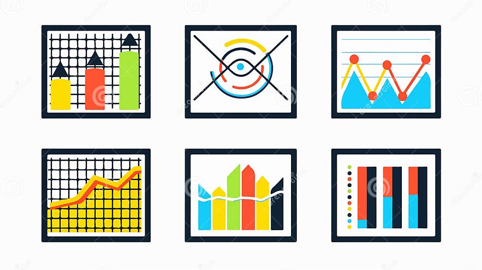 Analytical Chart Icon: Professional Visualization Tool for Data ...
