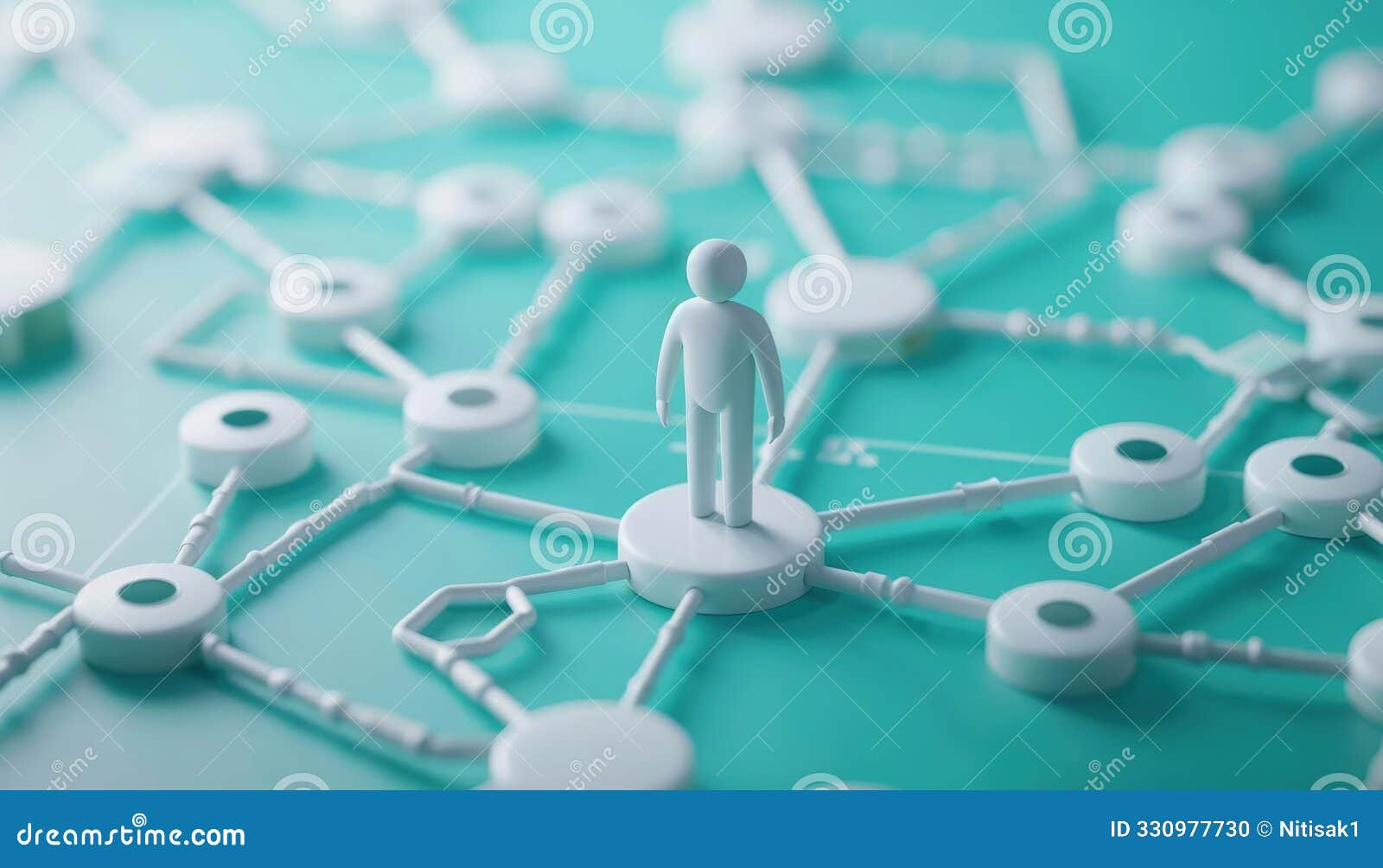 280 Analytical 3D Cartoon Figure Mapping Out an Overarching Longterm ...