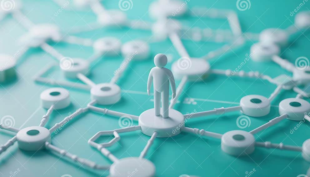 280 Analytical 3D Cartoon Figure Mapping Out an Overarching Longterm ...