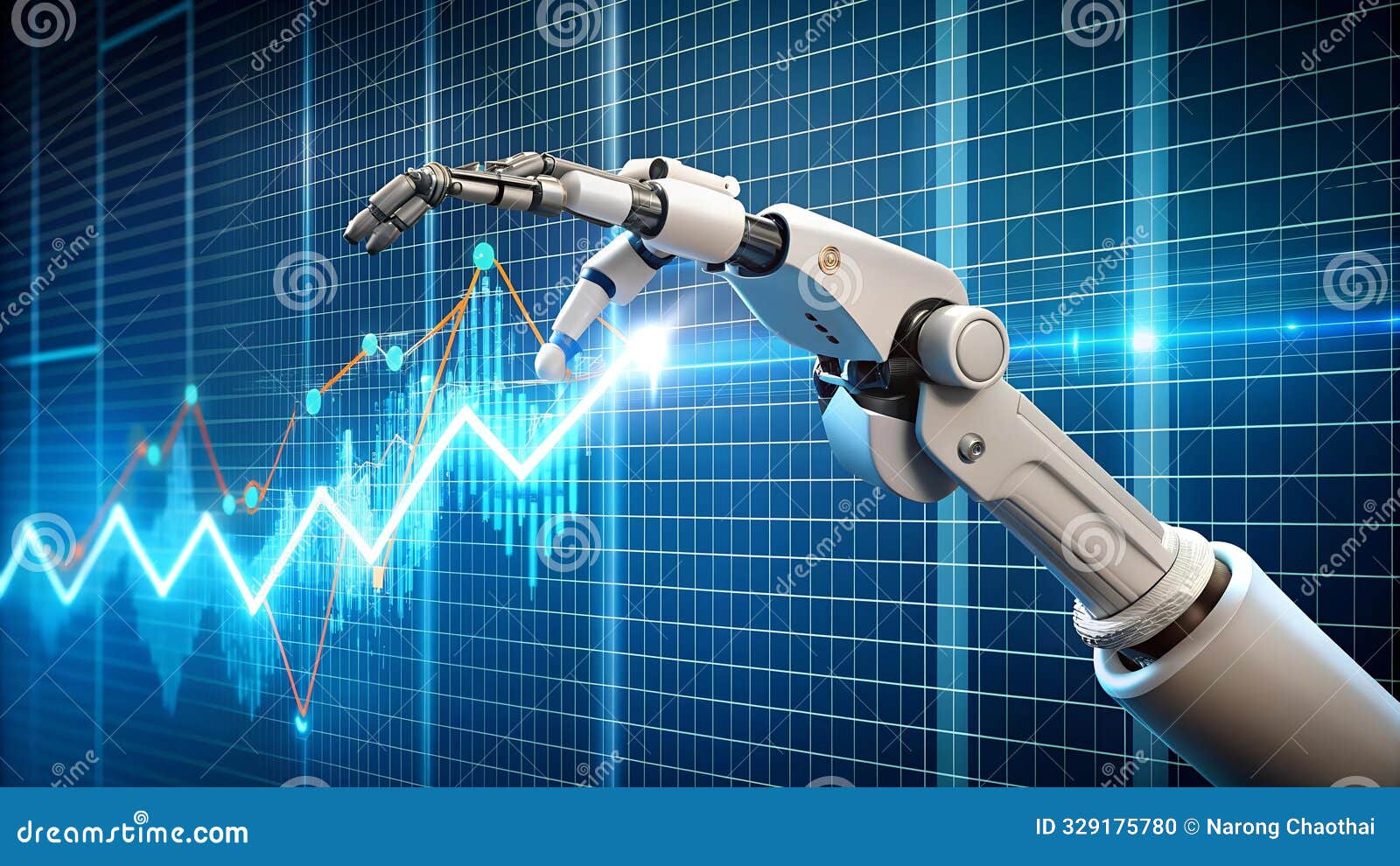 The Analytical Hand of AI: a Robot Arm Navigating Data Landscapes AI ...