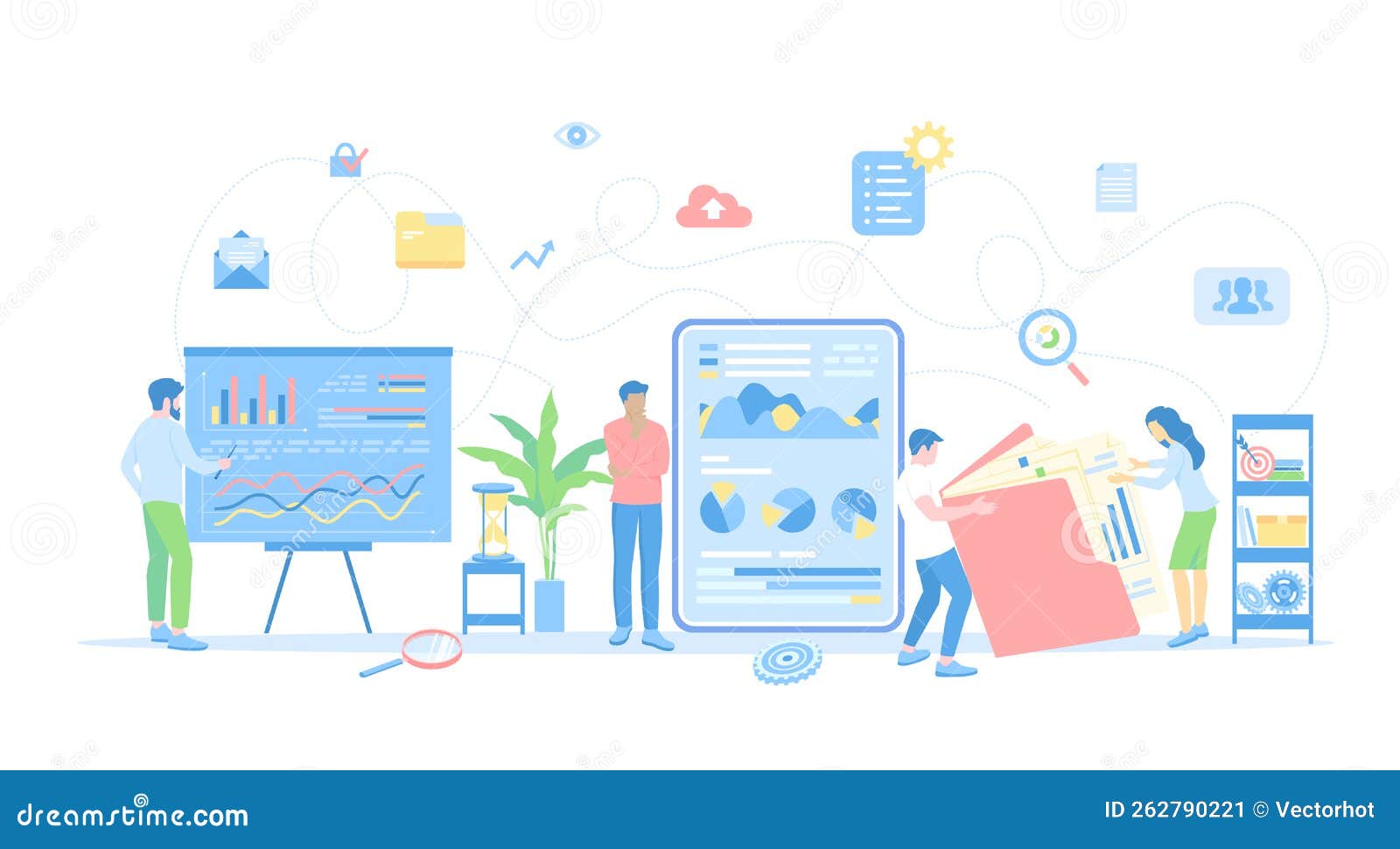 Analytics, Analysis, Analyzing, Data Processing, Success Strategy. A ...