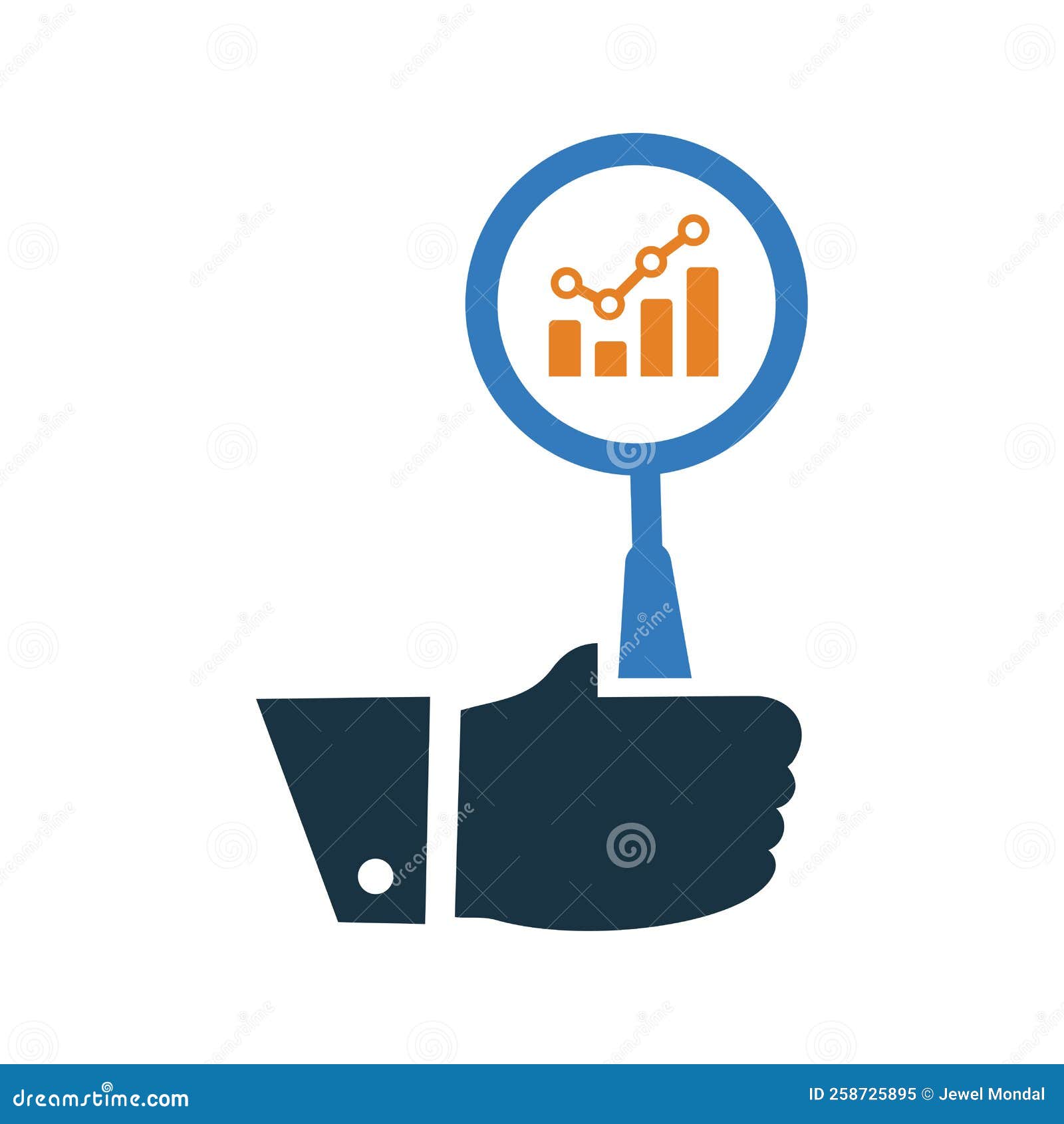 Analytics, Analysis, Graph Icon. Simple Vector Sketch Stock ...