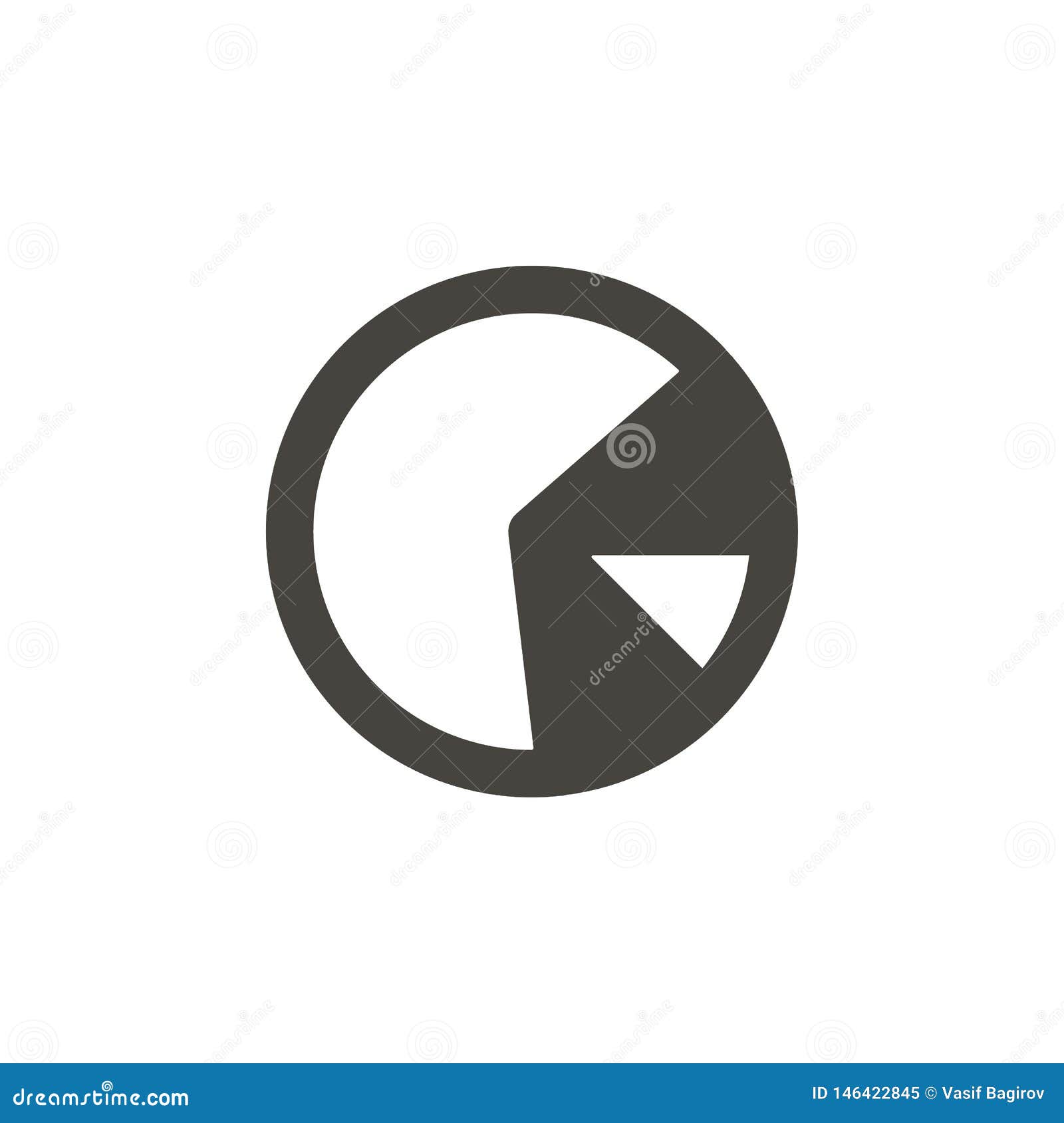 Analytics, Circle Vector Icon. Simple Element IllustrationAnalytics ...