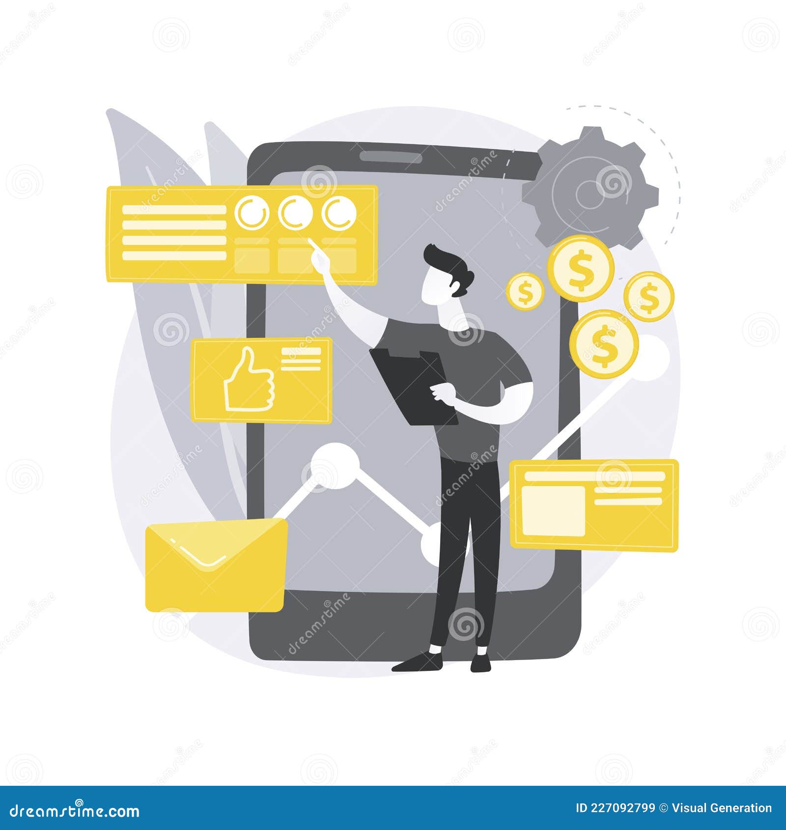 Analytics and Data Science Abstract Concept Vector Illustration. Stock ... Analytics and Data Science Abstract Concept Vector Illustration. Stock ...