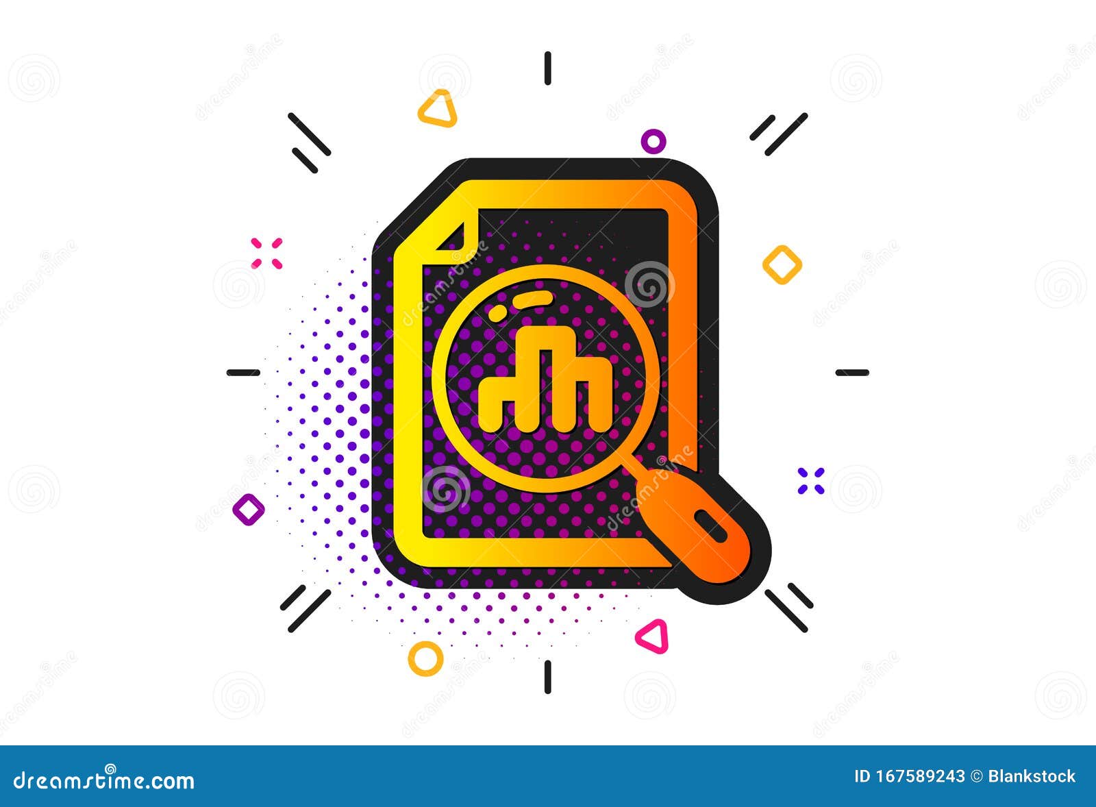 Analytics Graph Icon. Column Chart Sign. Vector Stock Vector ...