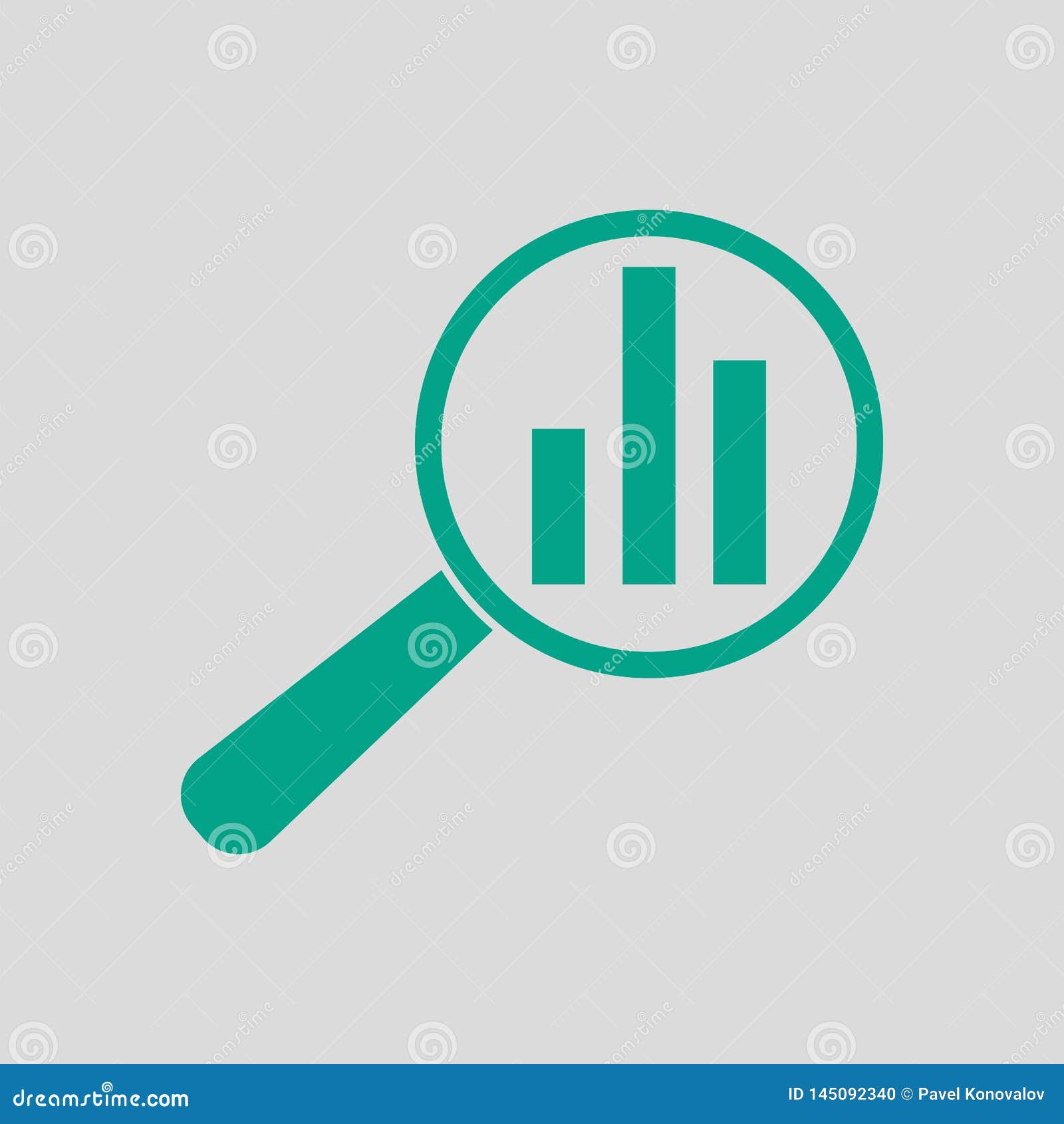 Analytics Icon stock vector. Illustration of finance - 145092340