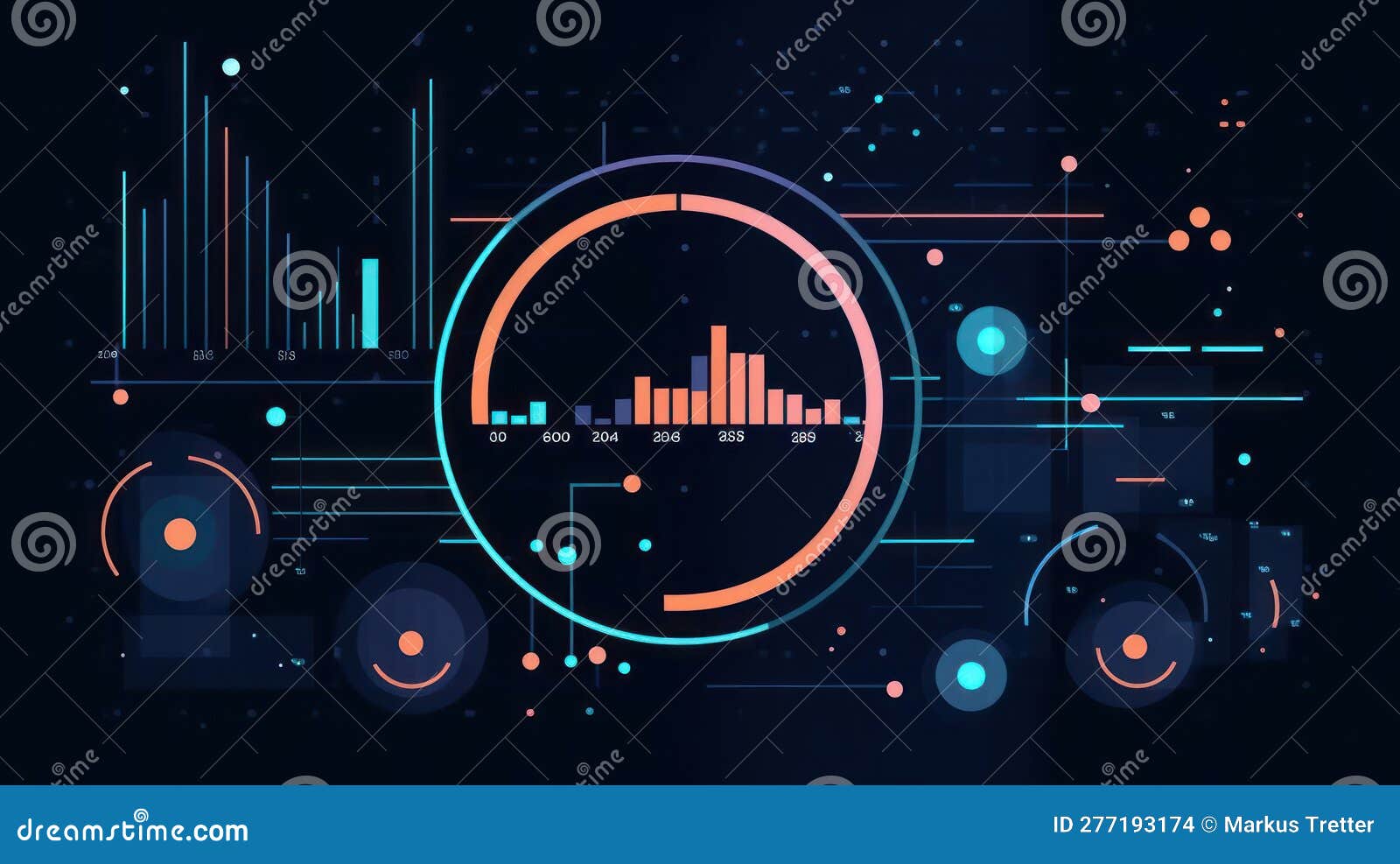 An Analytics Icon Representing the Use of Data To Drive Business ...