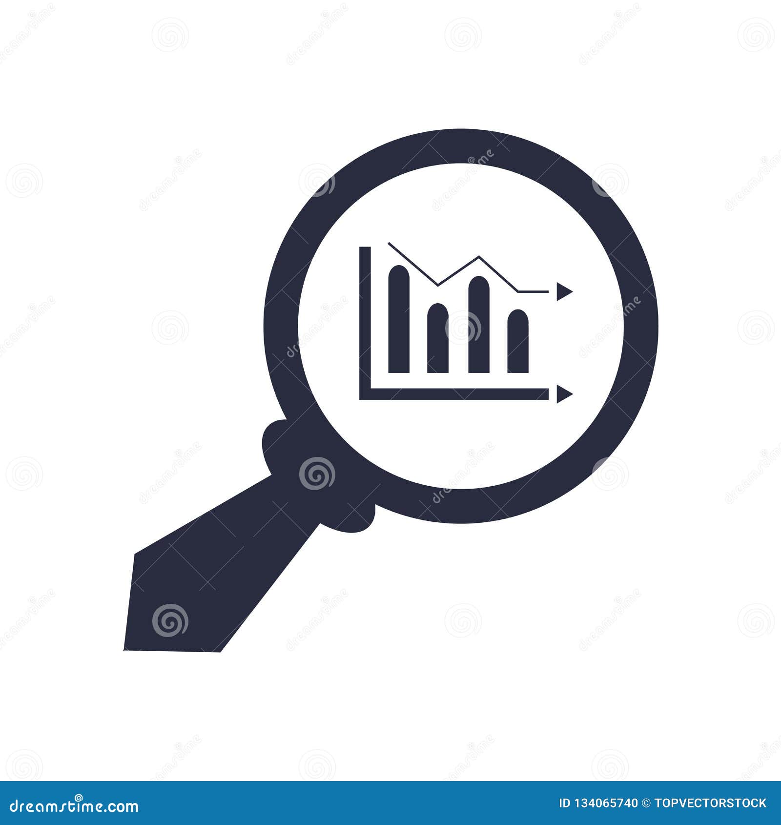 Analytics Icon Vector Sign and Symbol Isolated on White Background ... Analytics Icon Vector Sign and Symbol Isolated on White Background ...