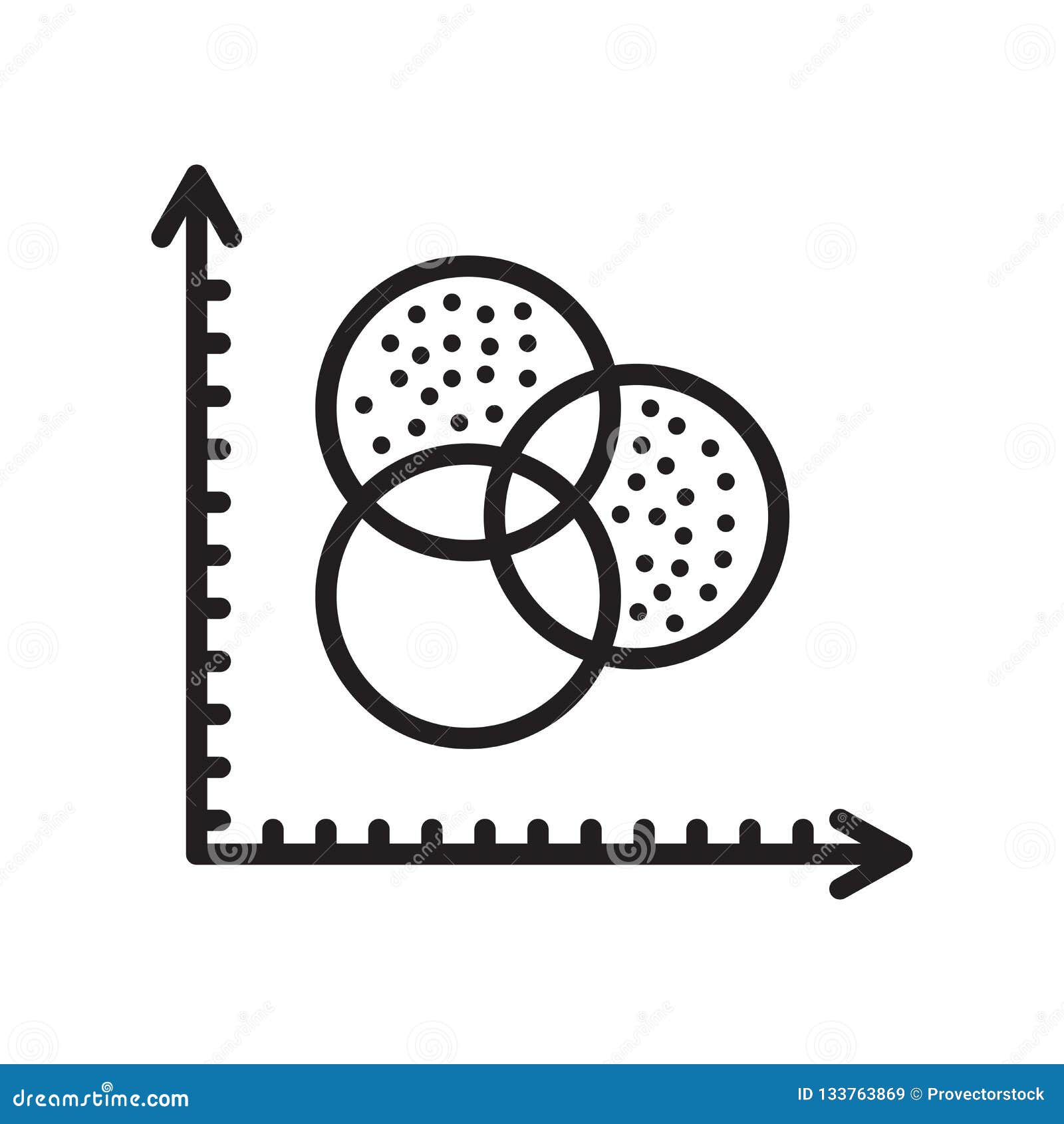 Analytics Icon Vector Sign and Symbol Isolated on White Background ...