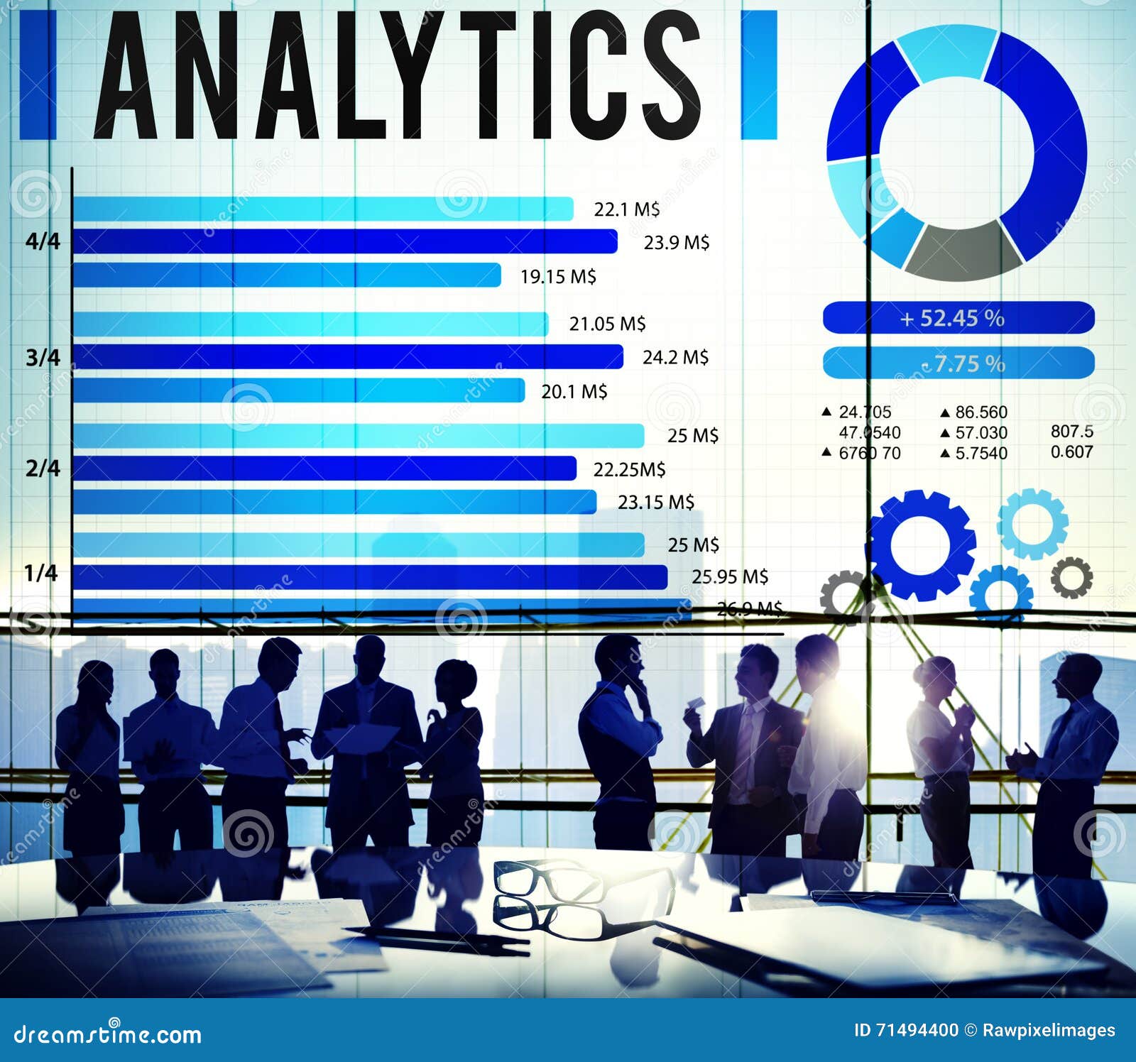 Analytics Information Statistics Strategy Data Concept Stock ...