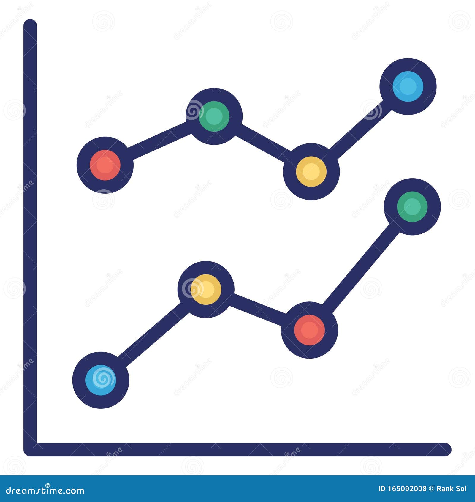 Analytics Isolated Vector Icon Which Can Easily Modify or Edit Stock Vector - Illustration of ...