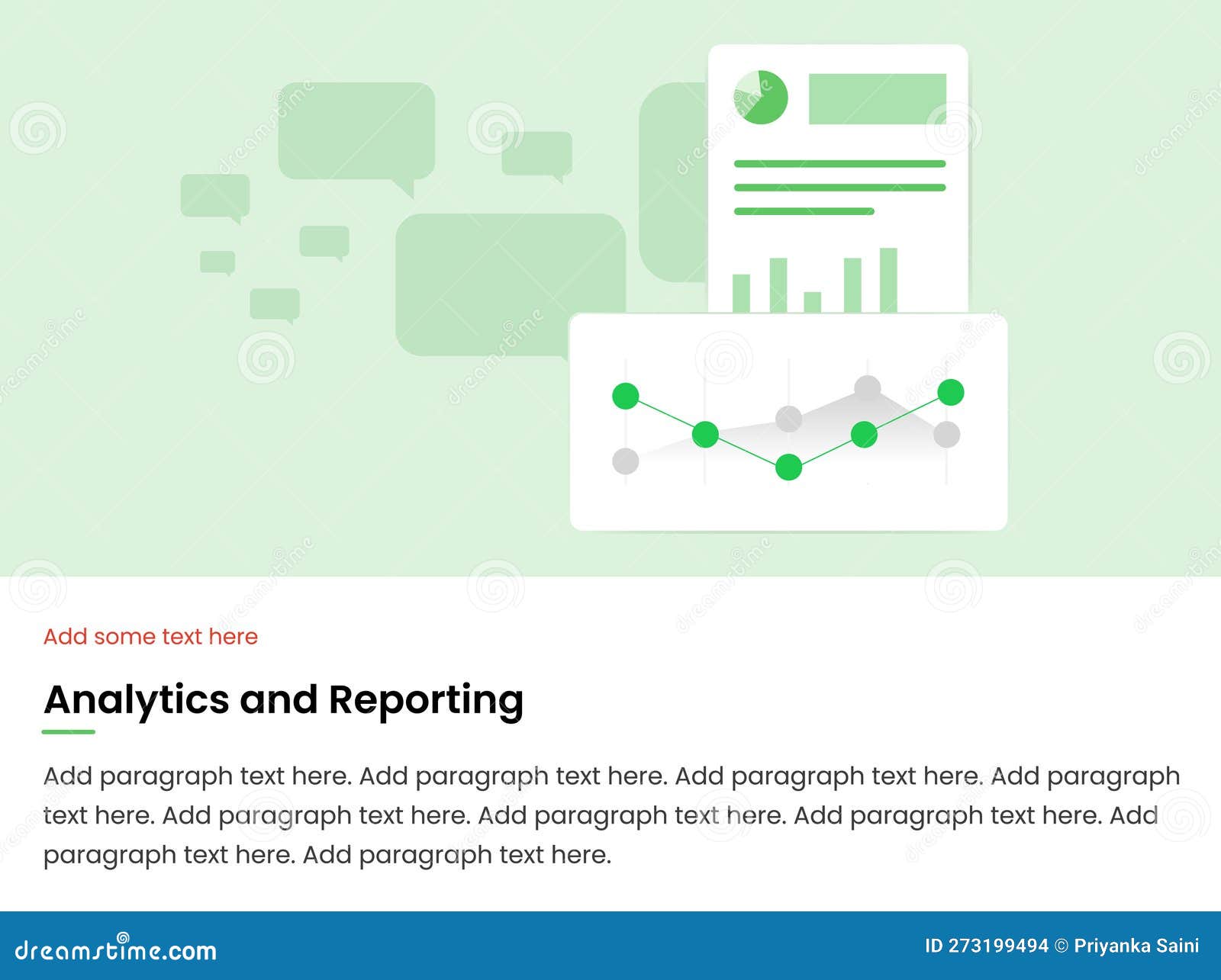 Analytics & Reporting Showing Pie Chart, Bar Graph, Plot Graph, Chat ...