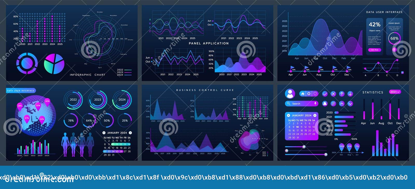 Analytics Screen. Dashboard Data Graph. Panel Application UI Graphic ...