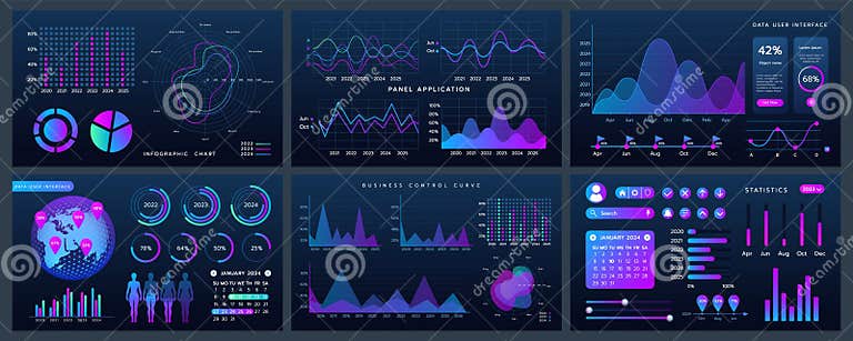 Analytics Screen. Dashboard Data Graph. Panel Application UI Graphic ...