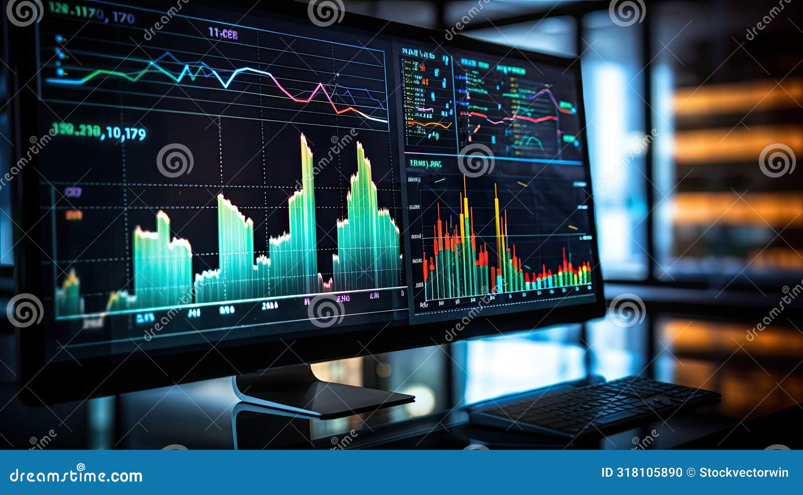 Analytics Technology Optimization Stock Illustration - Illustration of ...