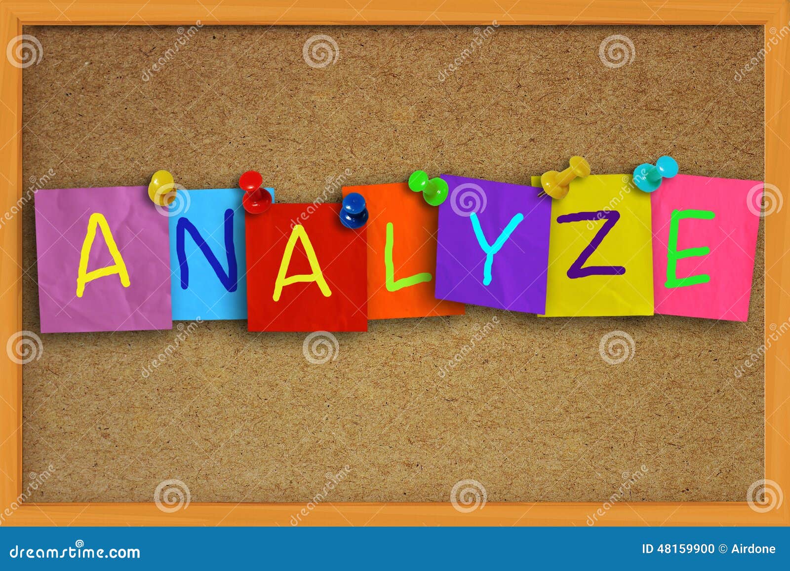 Analyze Concept stock photo. Image of method, conceptual - 48159900