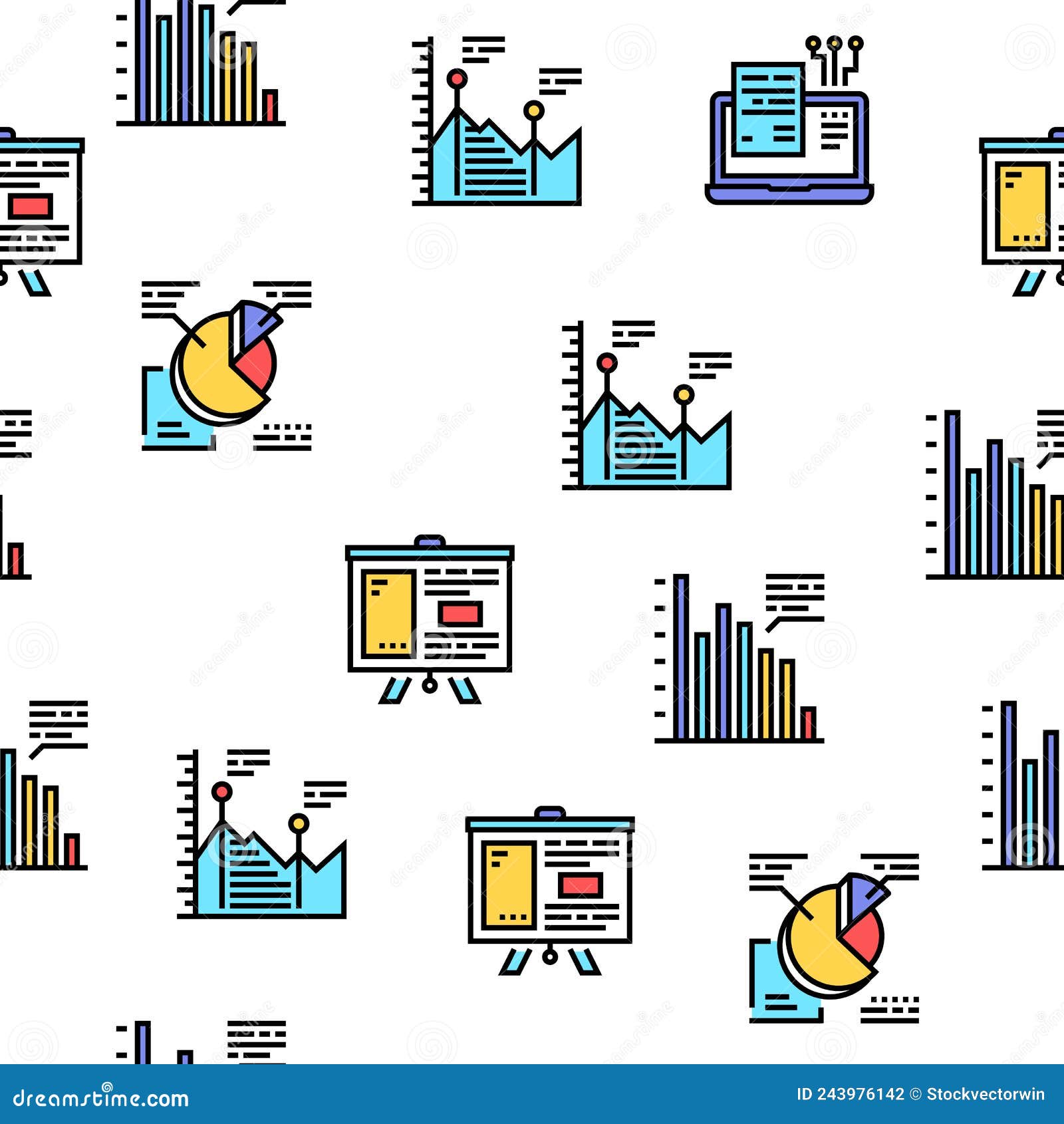 Analyze Infographic. Vector | CartoonDealer.com #240571989