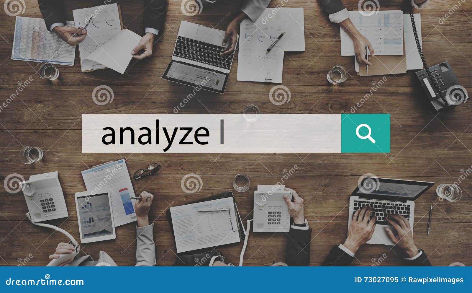 Analyze Plan Process Strategize Statistics Concept Stock Image - Image ...