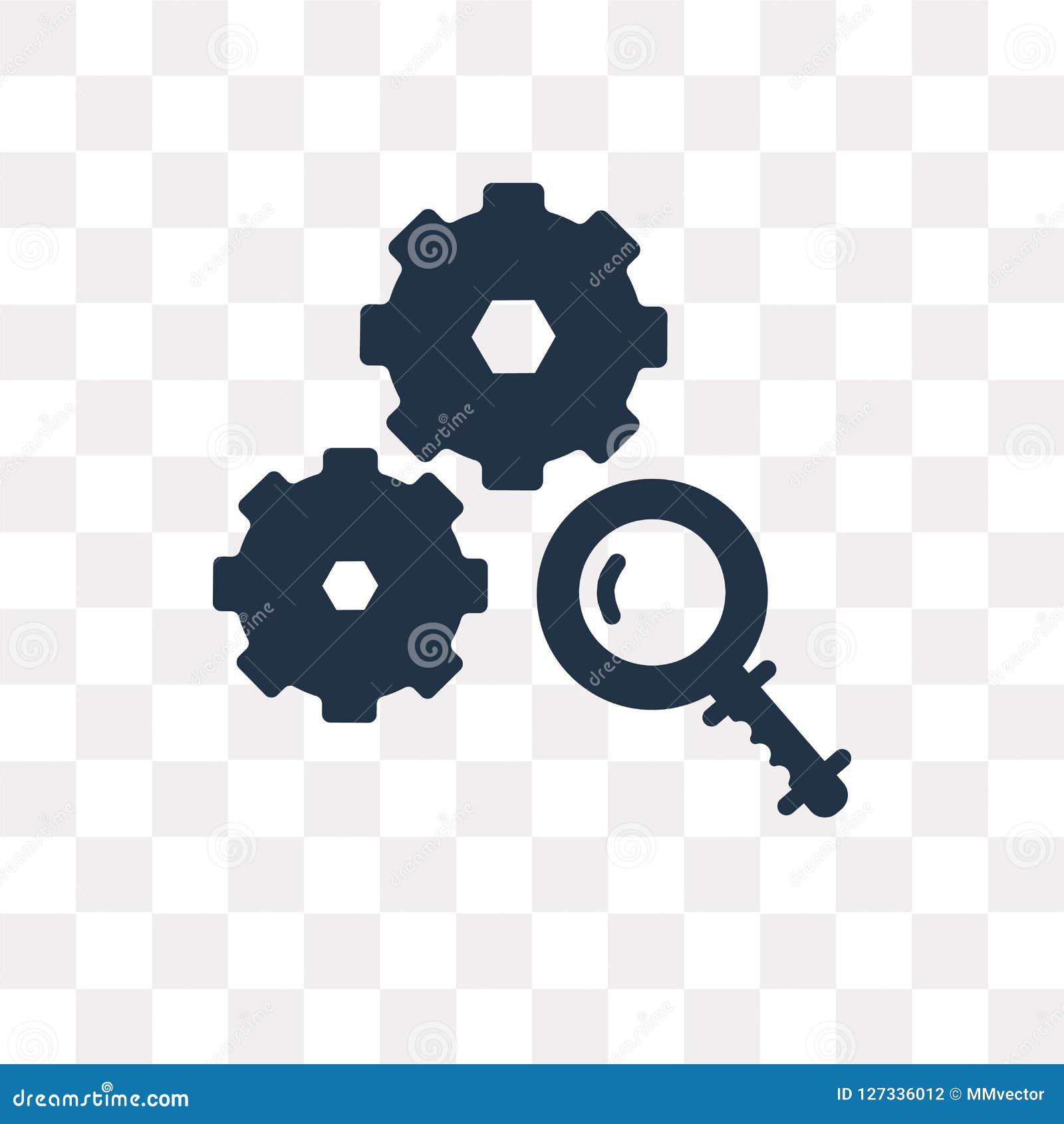 Analyze Vector Icon Isolated On Transparent Background, Analyze ...