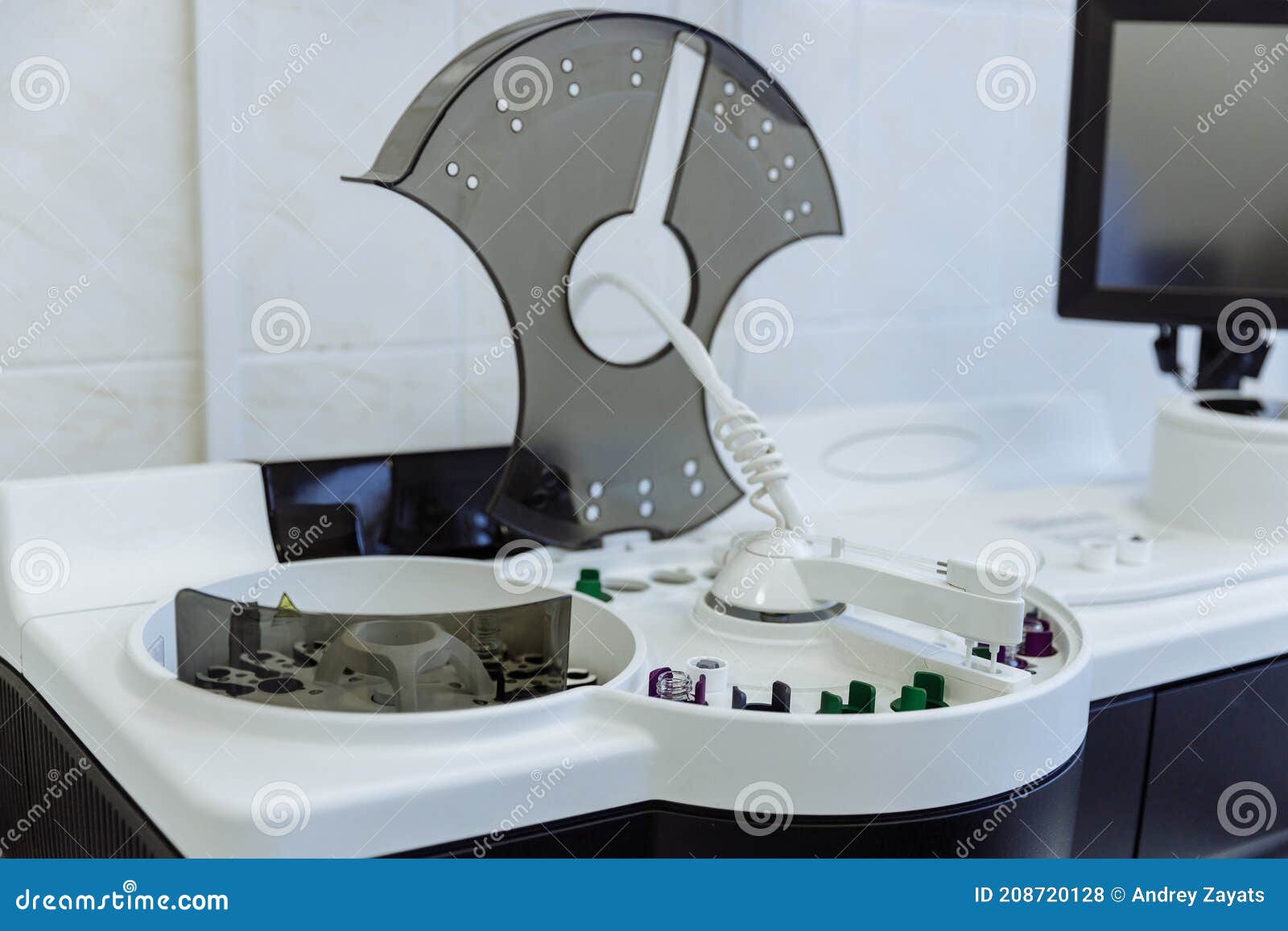 Analyzer Coagulometer ACL Elite Pro in the Laboratory. Medical ...