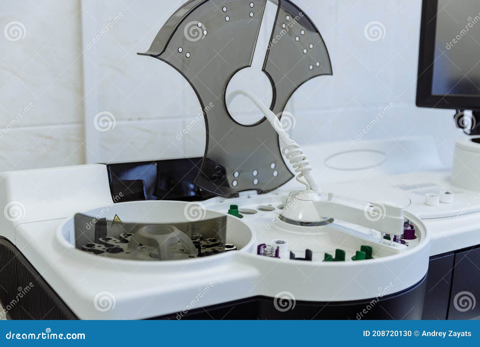 Analyzer Coagulometer ACL Elite Pro In The Laboratory. Medical ...