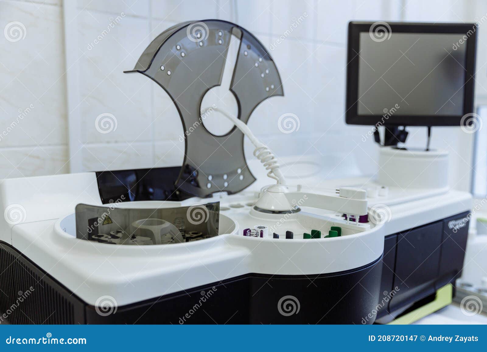 Analyzer Coagulometer ACL Elite Pro in the Laboratory. Medical ...
