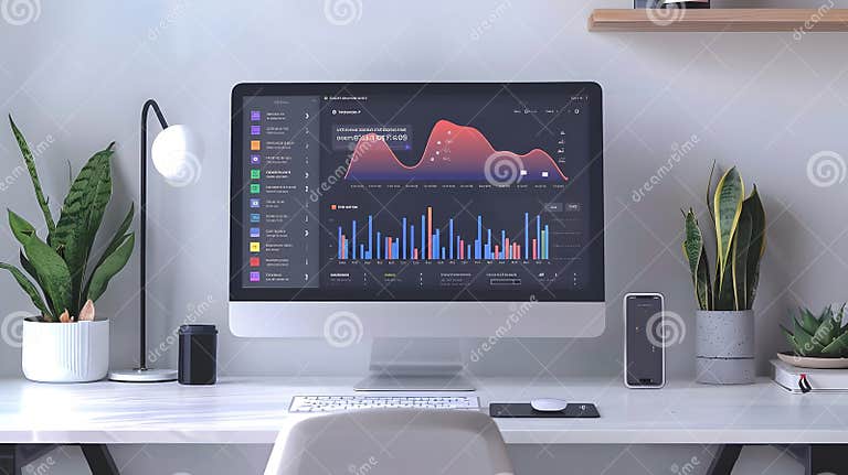 Analyzing Data Trends, Visualizing Business Growth with Charts and ...