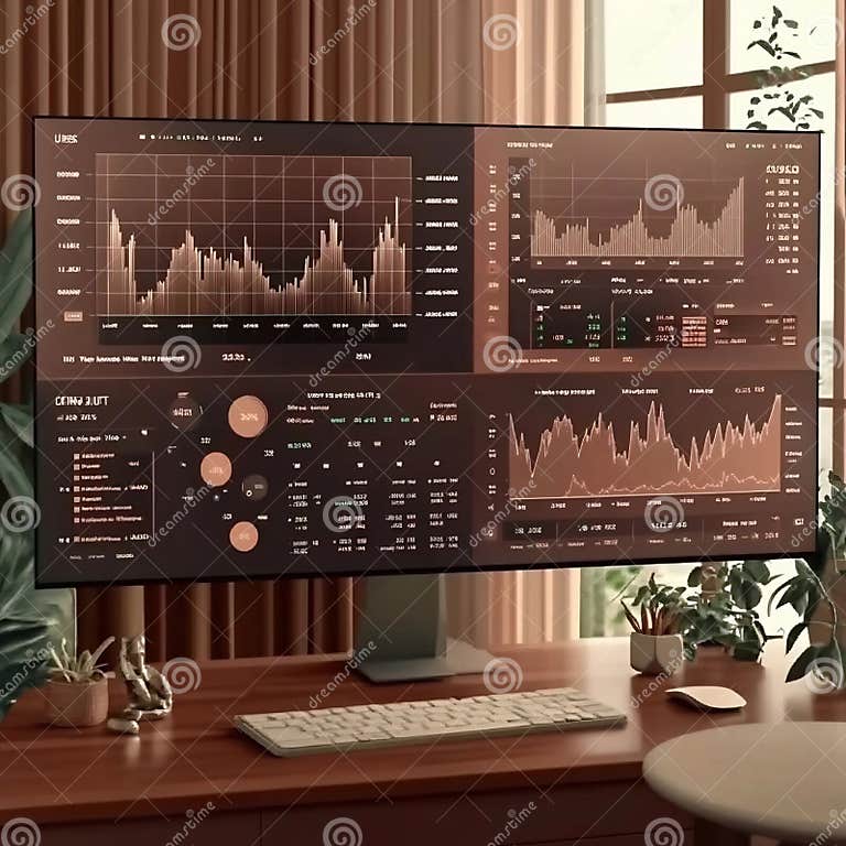 Analyzing Financial Data on Multiple Computer Displays in Modern ...