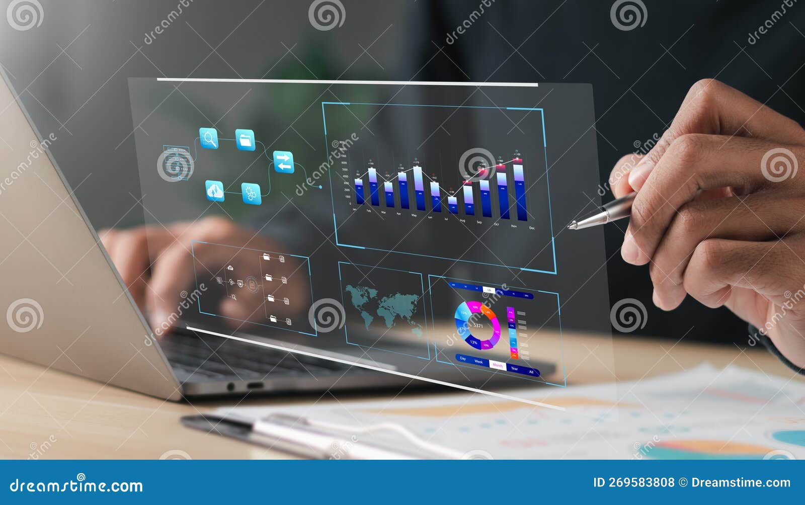 Analyzing Graphs of Big Data and Economic Growth. Modern Technology ...