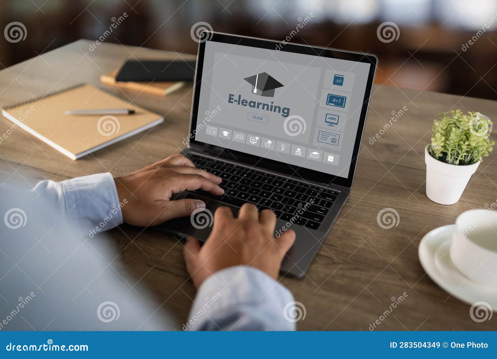 Analyzing On A Laptop Showing Business Analytics Dashboard Technology ...