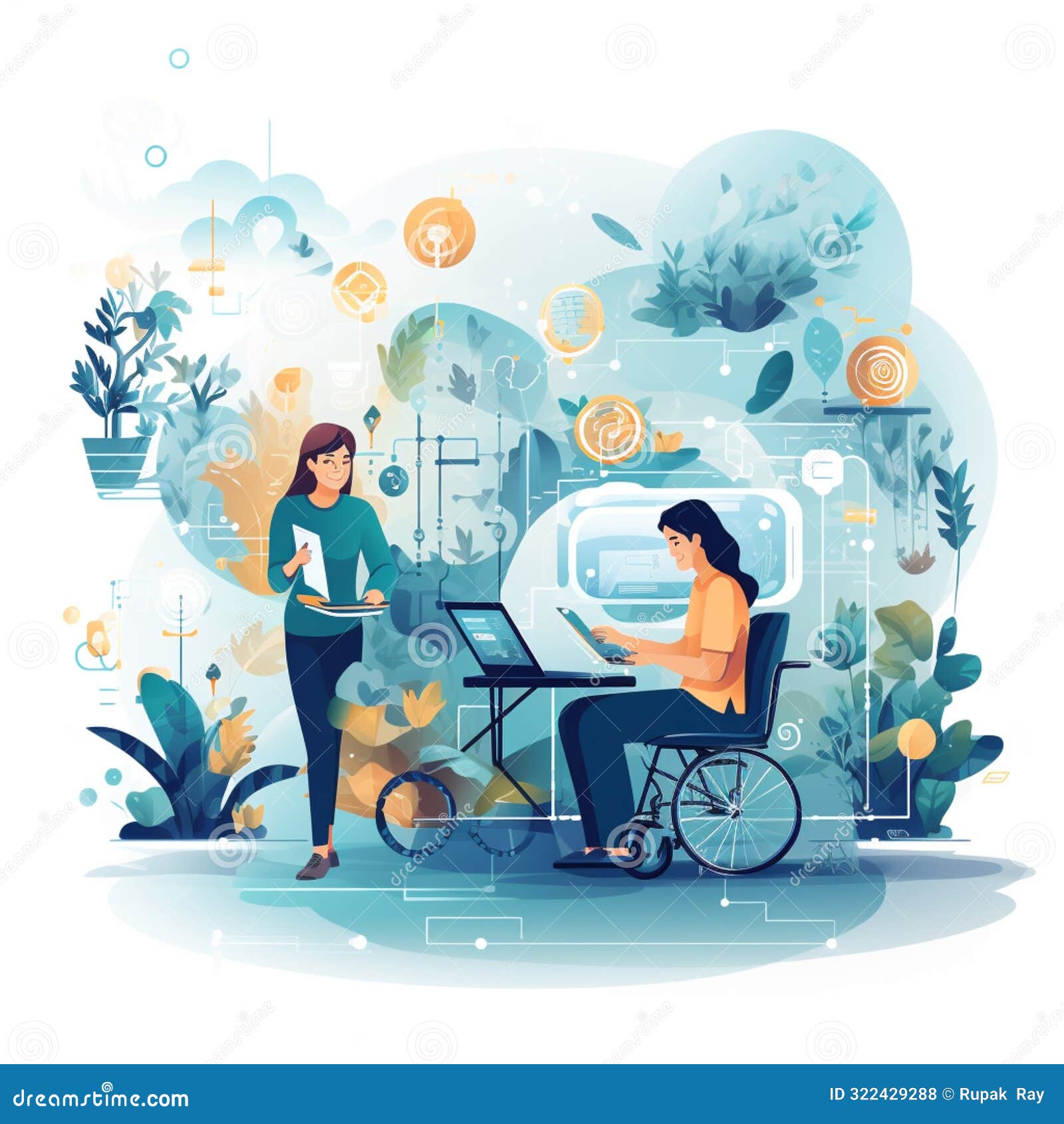 Analyzing Market Research Abstract and Solid Background Visuals in ...