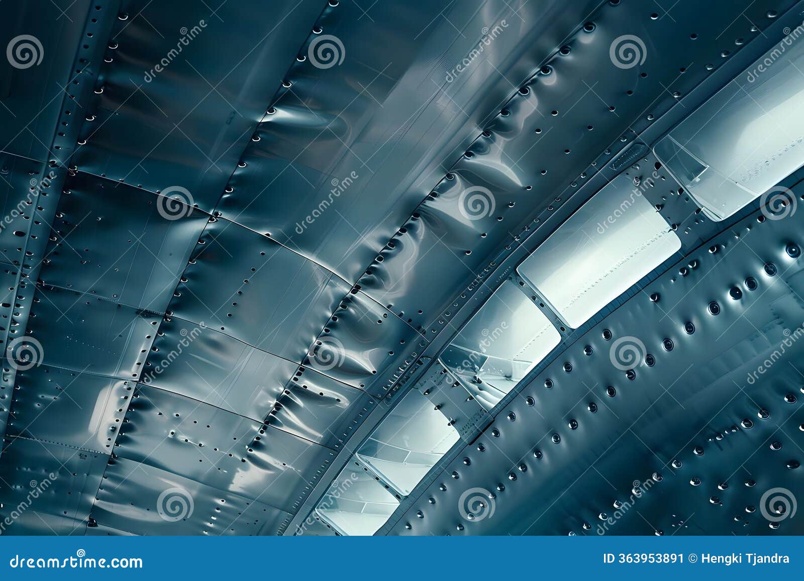 Analyzing The Rivet Pattern And Panel Structure Of An Aircraft's ...