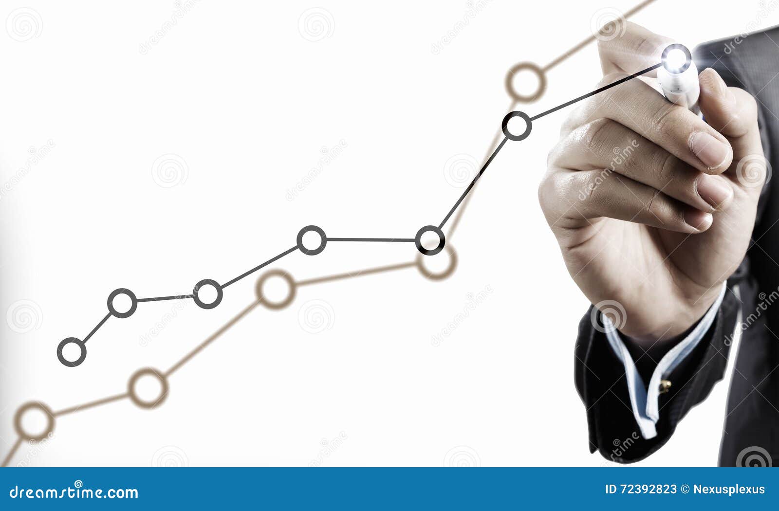 Analyzing sales data stock image. Image of consultant - 72392823