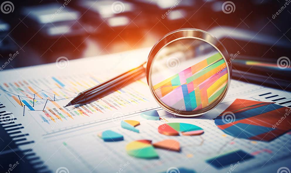Analyzing Statistical Business Reports on Chart and Documents Stock ...