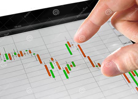Analyzing Stock Market Chart Stock Image - Image of data, global: 20072825