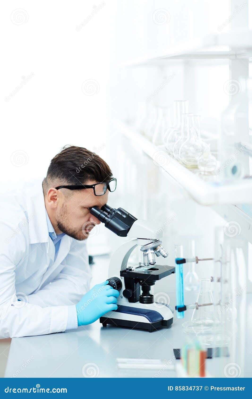 Analyzing substance stock image. Image of analyzing, biochemistry ...