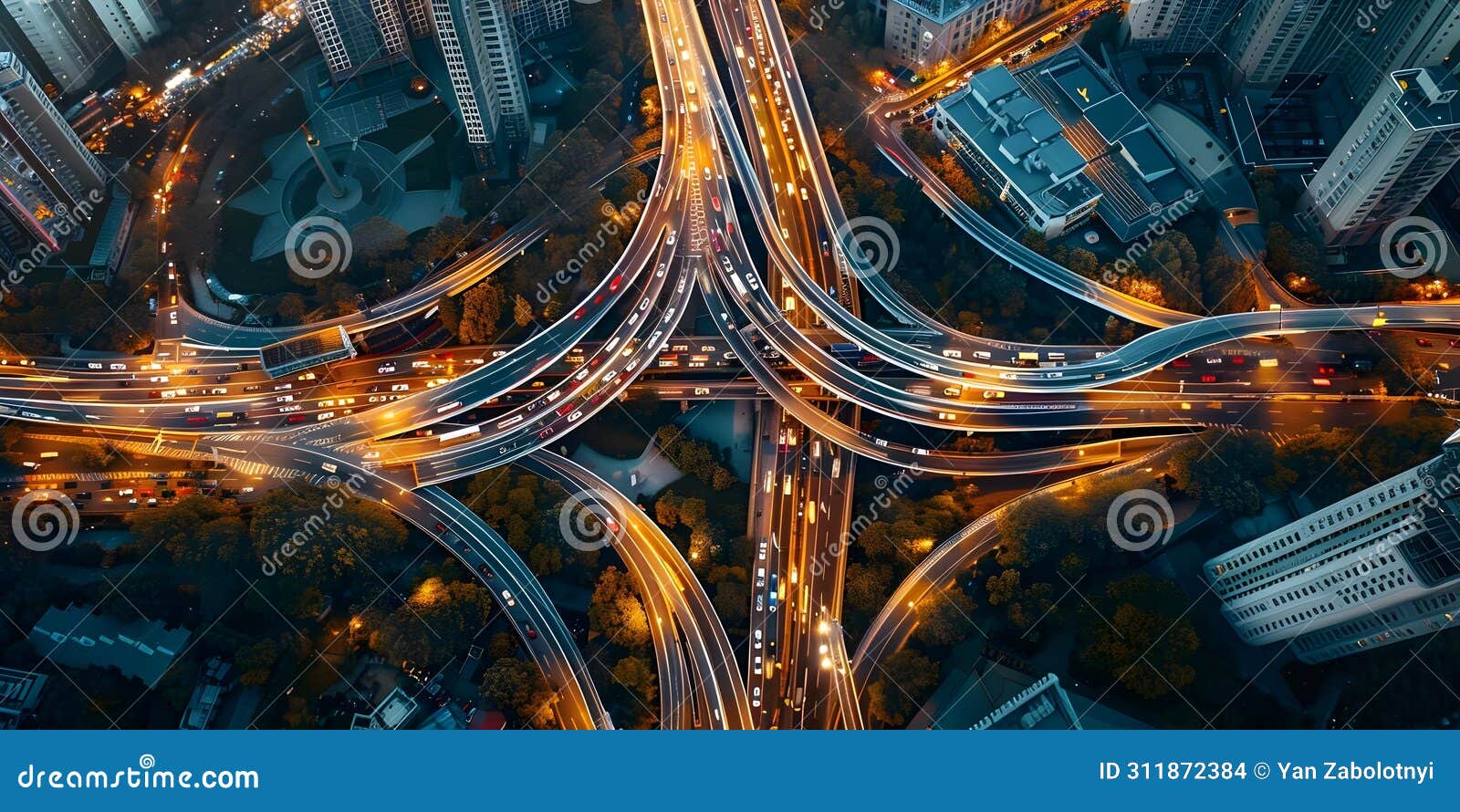 Analyzing Urban Traffic Flow through Dynamic City Map Data Visualization. Concept Urban Stock ...