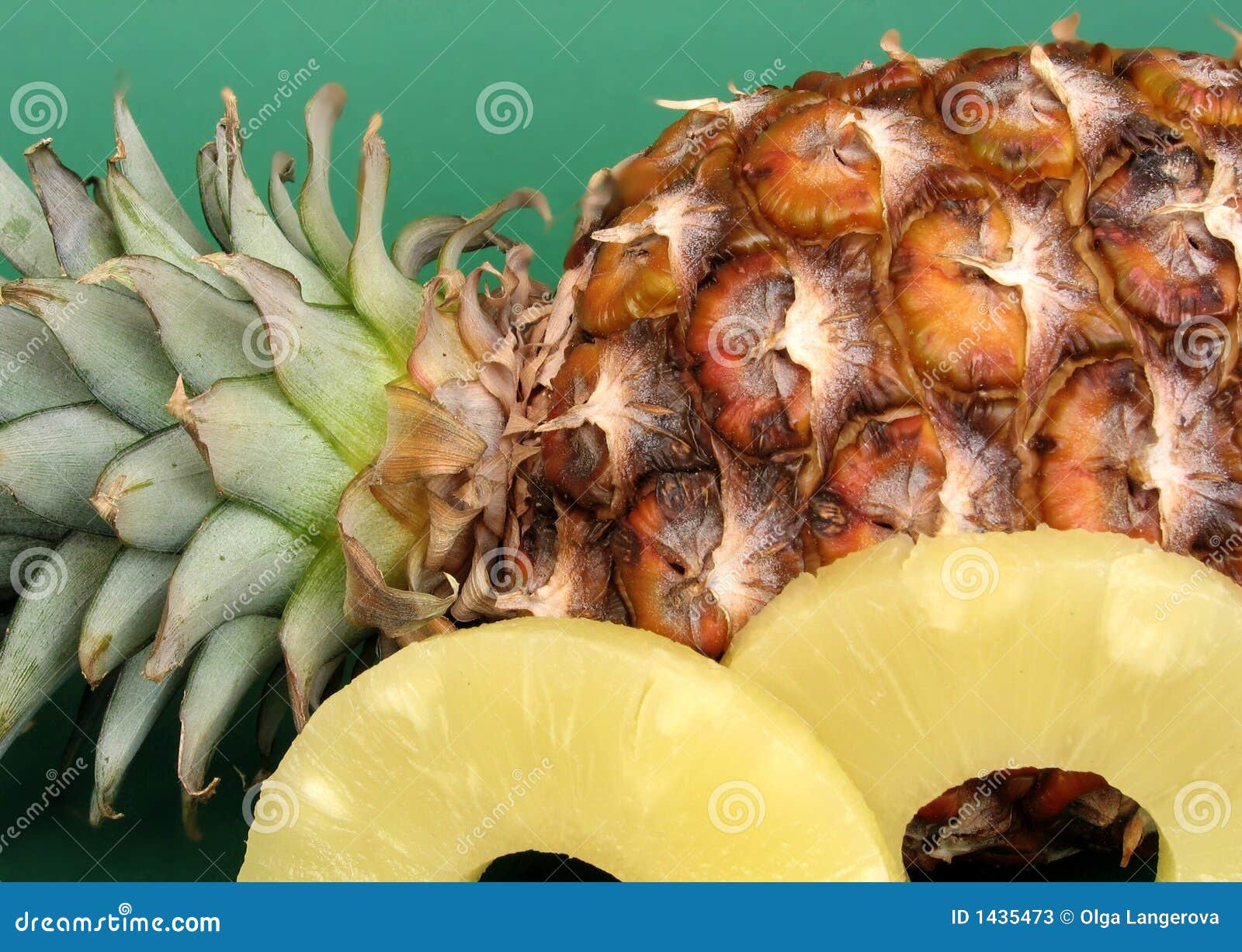 Ananas stockbild. Bild von saftig, sonderkommando, alleine - 1435473