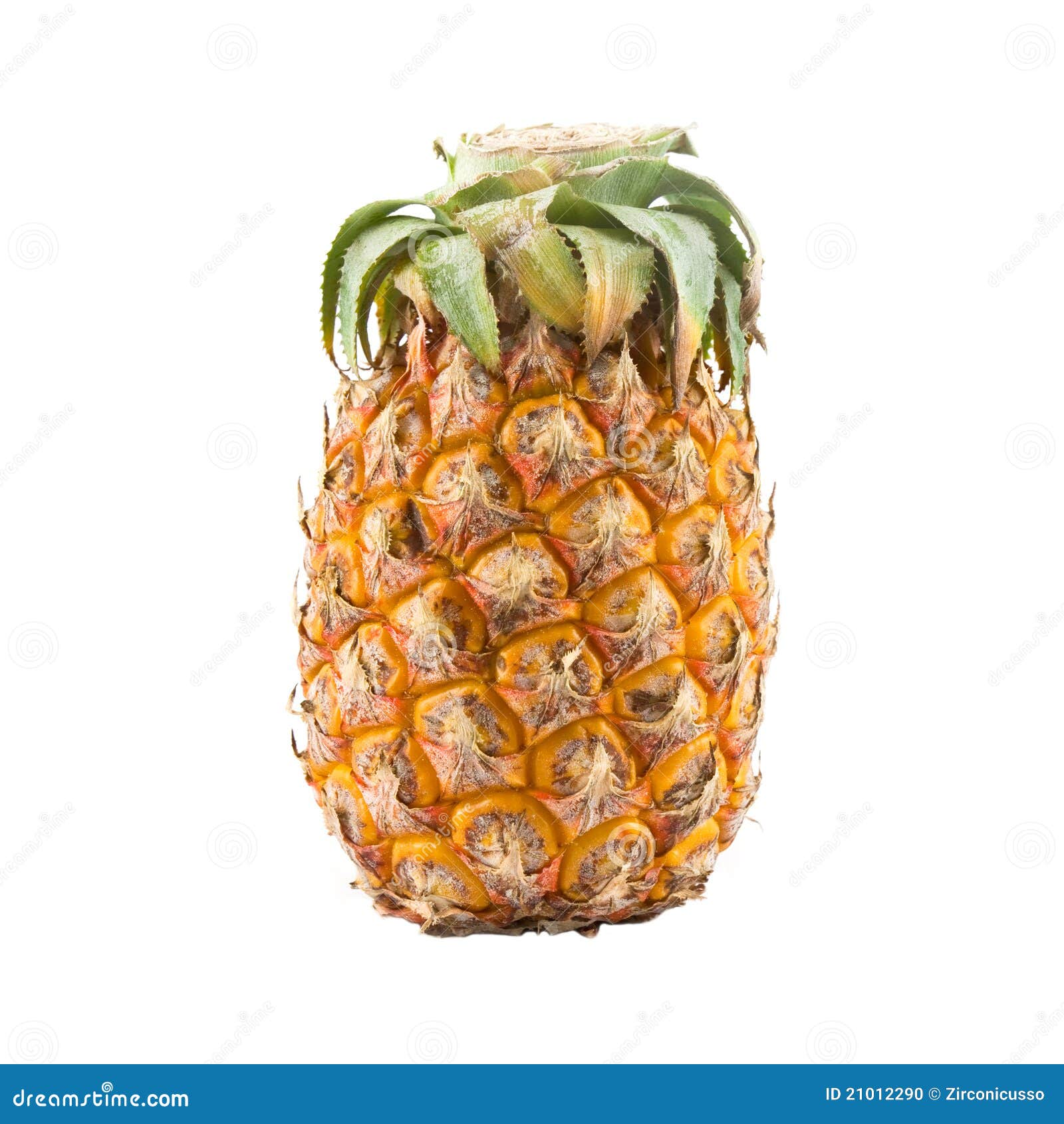 Ananas fotografia stock. Immagine di sugoso, foglio, frutta - 21012290