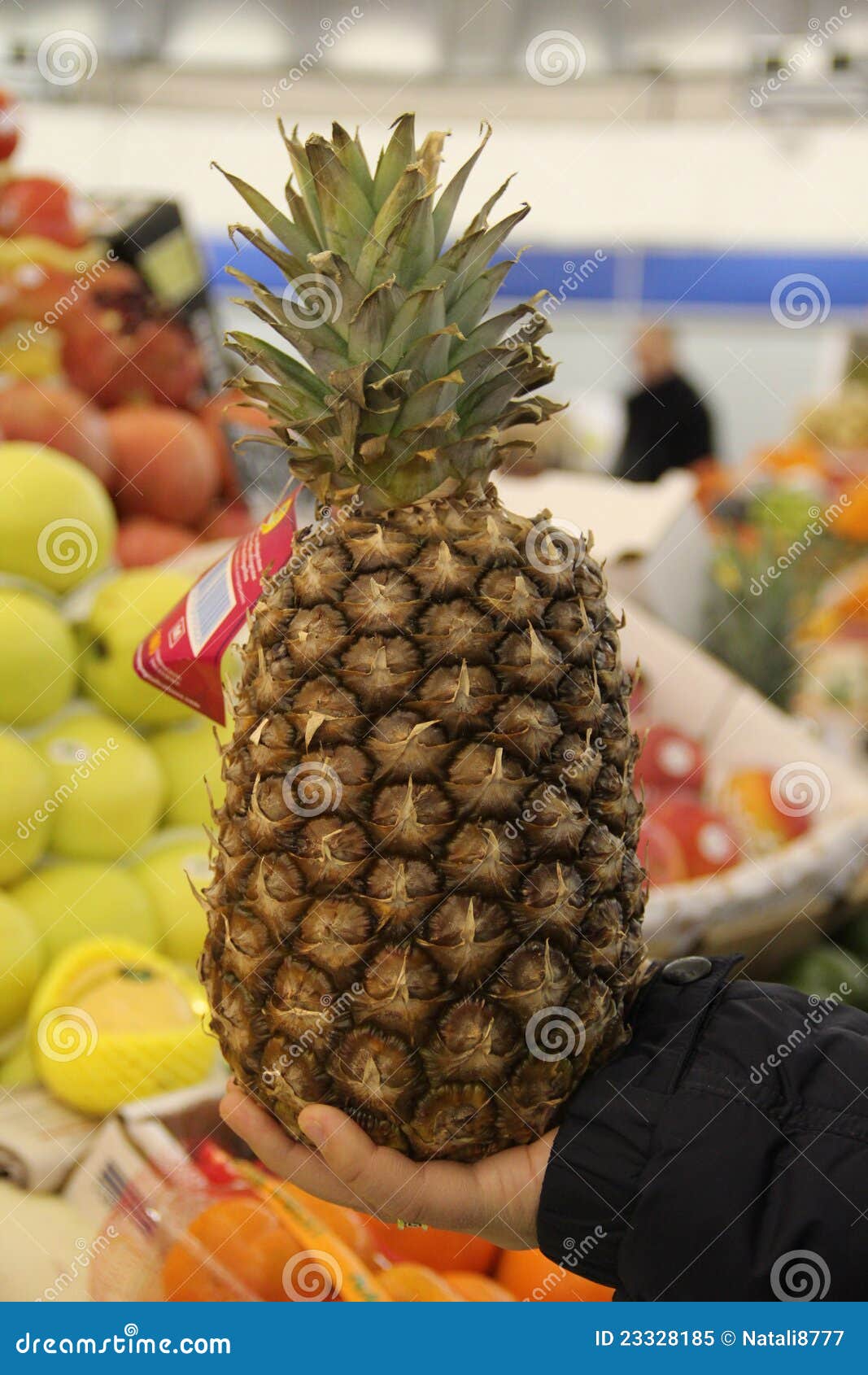Ananas stockbild. Bild von ananas, vitamin, gesund, blatt - 23328185