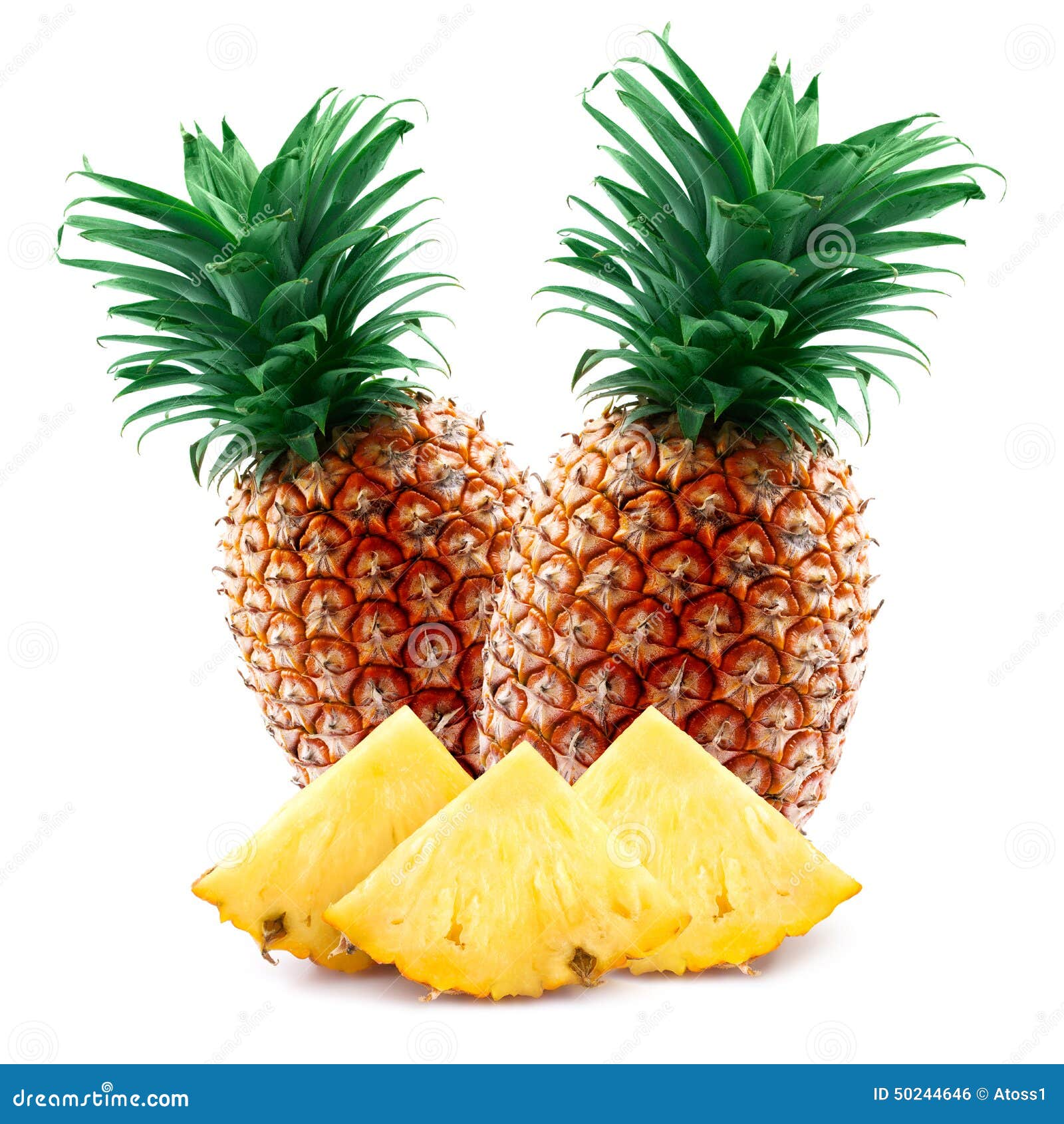 Ananas arkivfoto. Bild av aptitretande, exotiskt, saftigt - 50244646