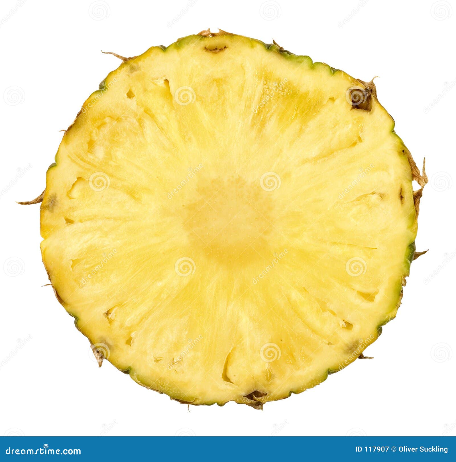 Ananas coupé en tranches image stock. Image du cocktail - 117907