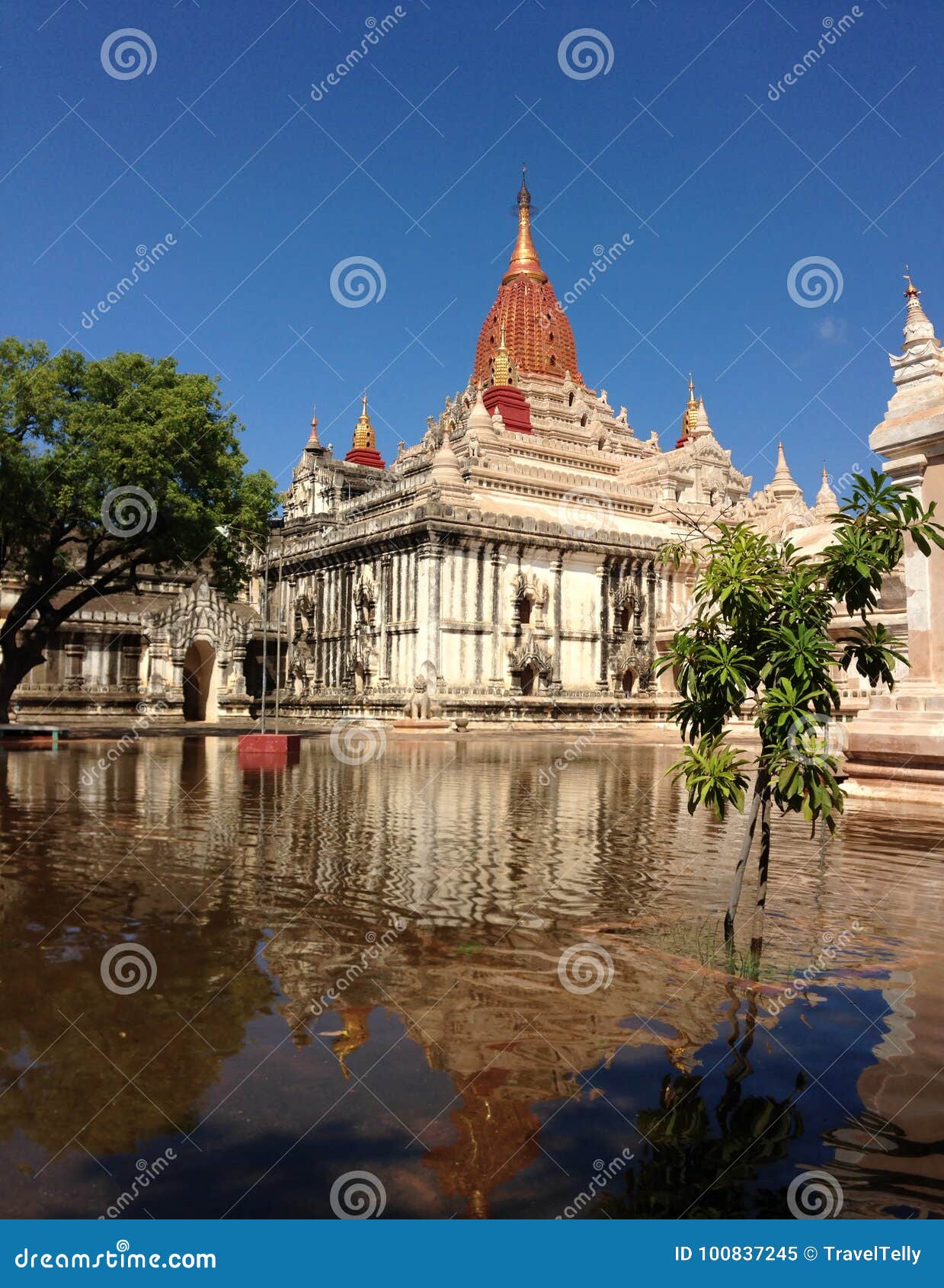 Ananda Temple stock image. Image of buddhism, europe - 100837245
