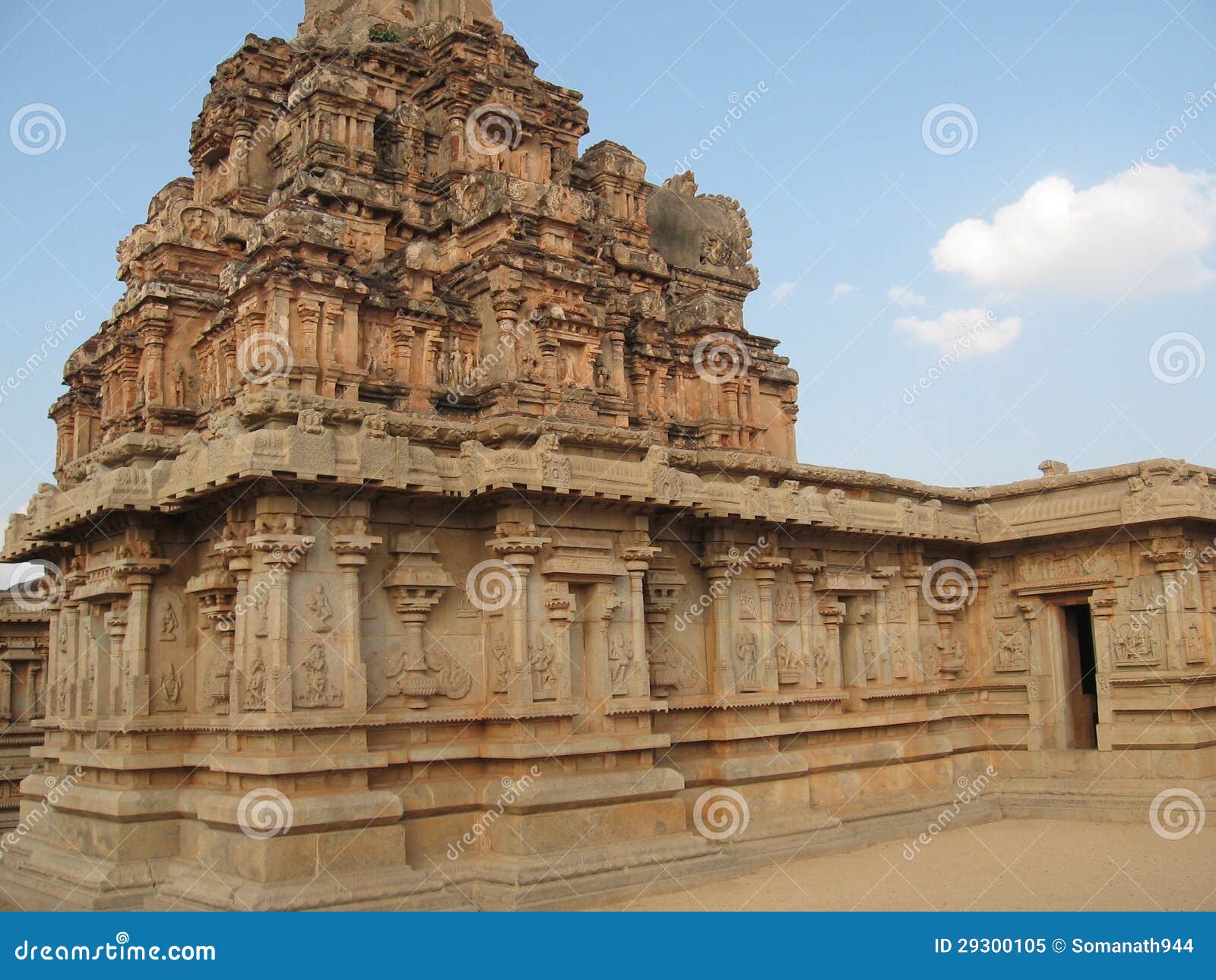 Anantanath tempale stock image. Image of vijayanagar - 29300105
