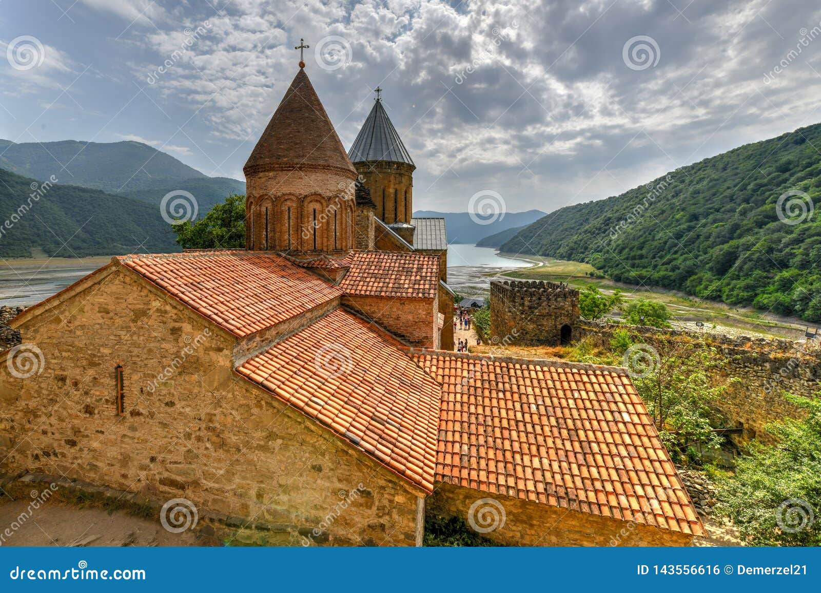 Ananuri Castle - Georgia editorial photo. Image of culture - 143556616